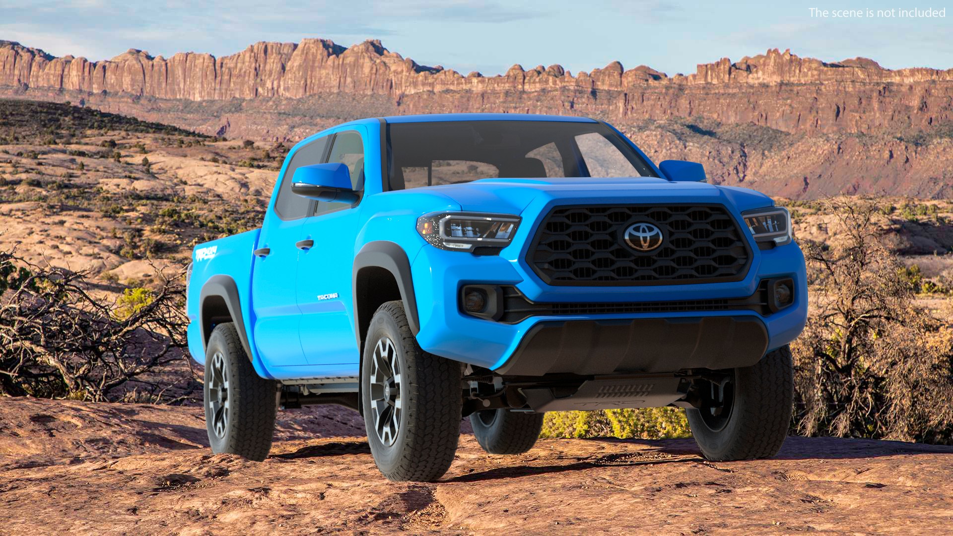 3D model Toyota Tacoma TRD Off Road Voodoo Blue 2021 - TurboSquid 1731809