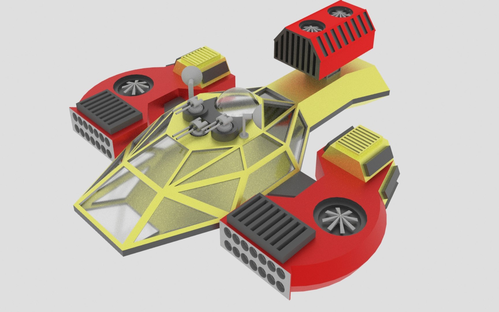 Jupiter - C Spaceship Model - TurboSquid 1811791