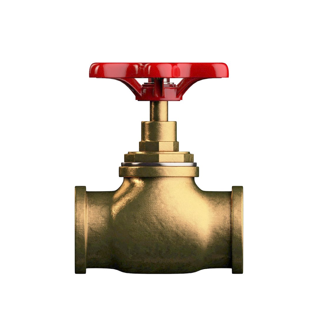 Pipe Valve Assembly 3D Model - TurboSquid 1333876
