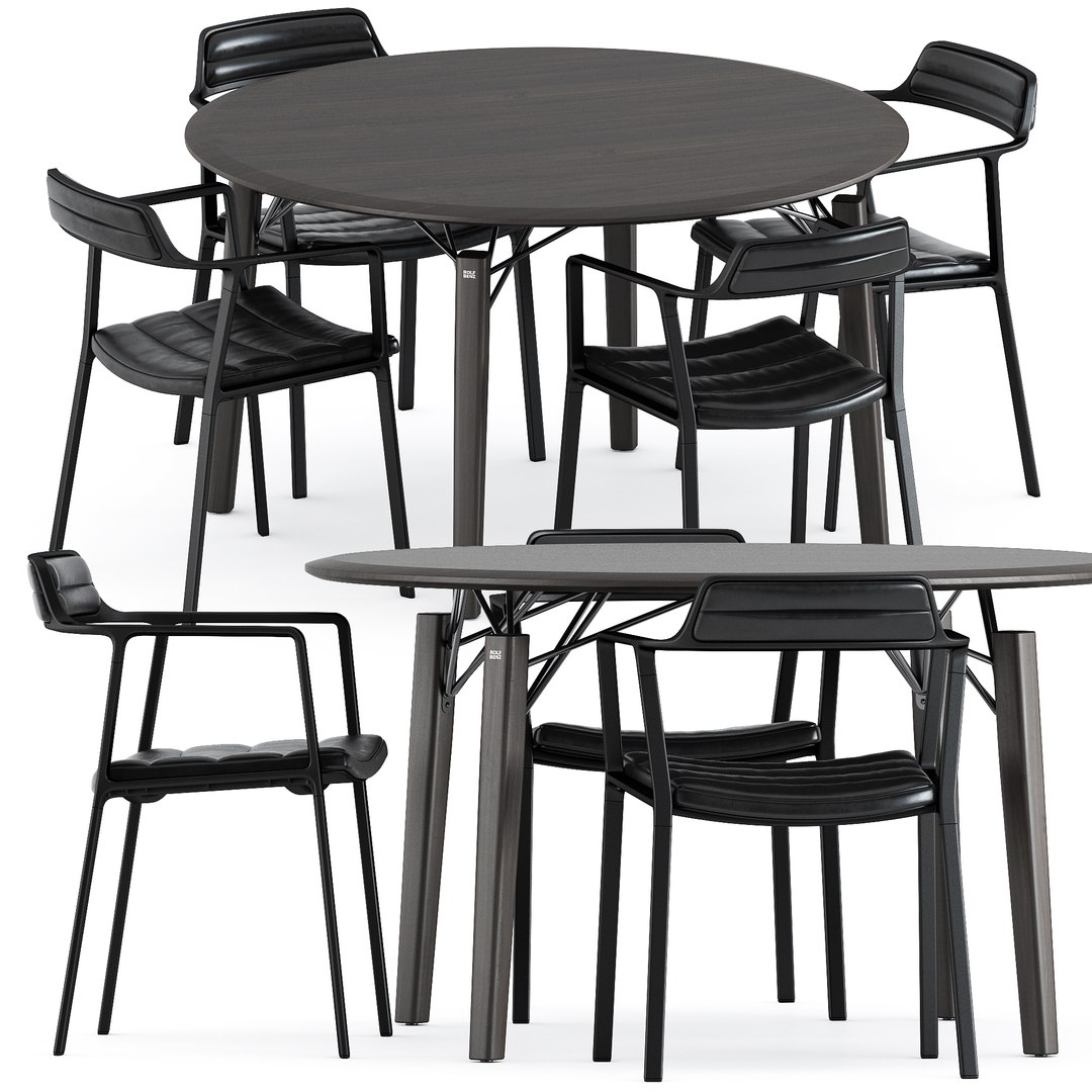 3D Model Vipp451 Chair And 964 Table - TurboSquid 1997911