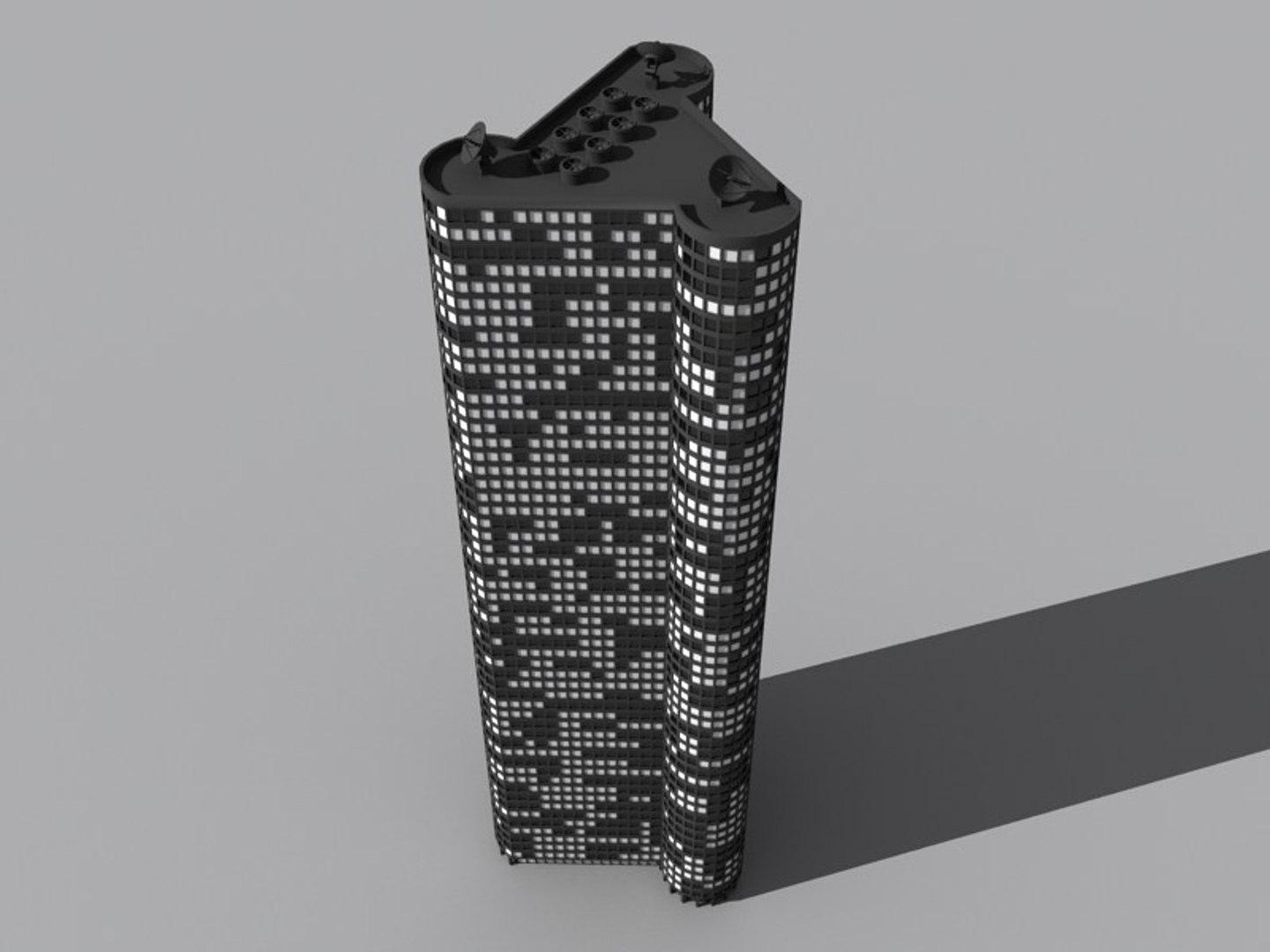 3d harbor point chicago model