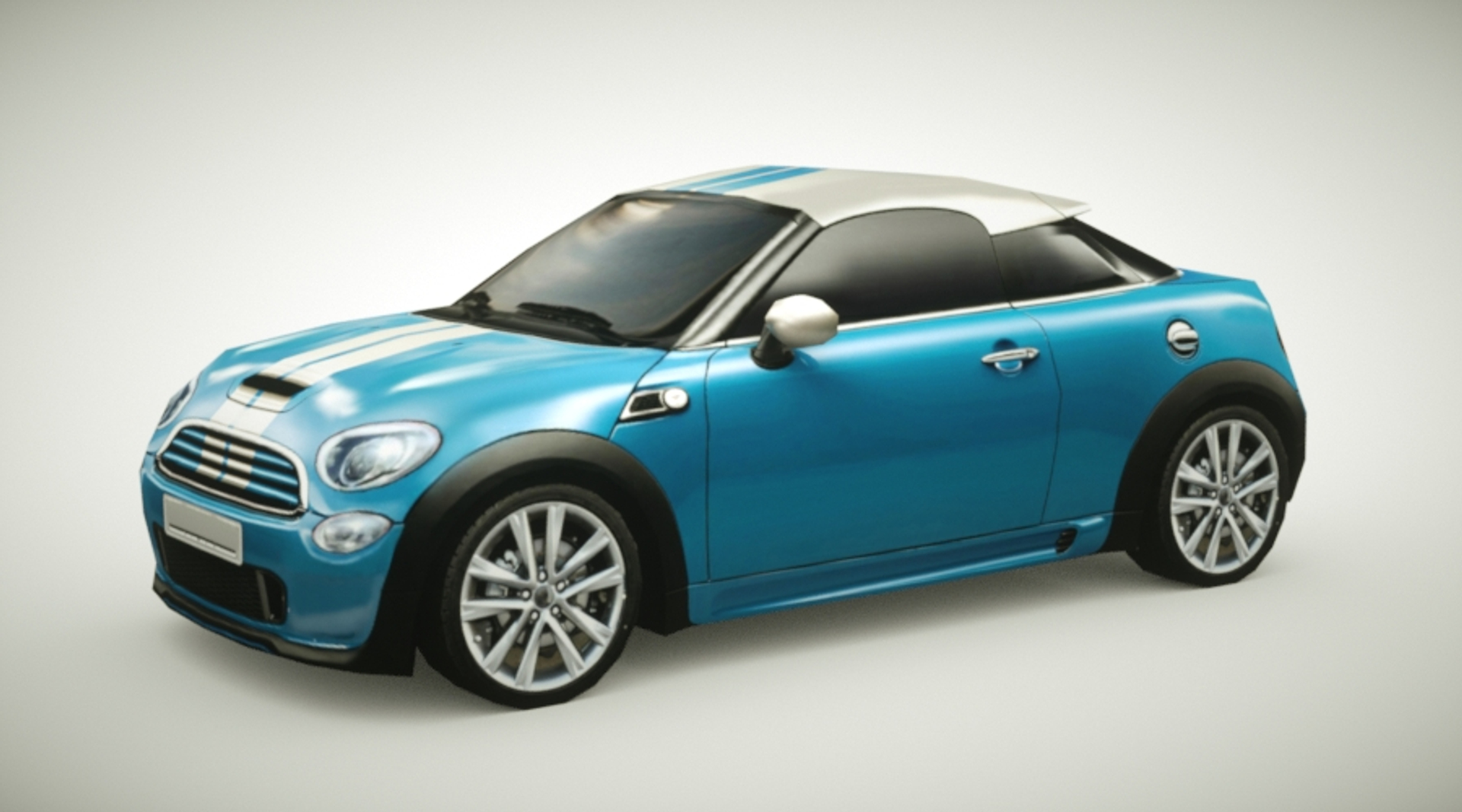 Generic Small City Car Model - TurboSquid 1191455