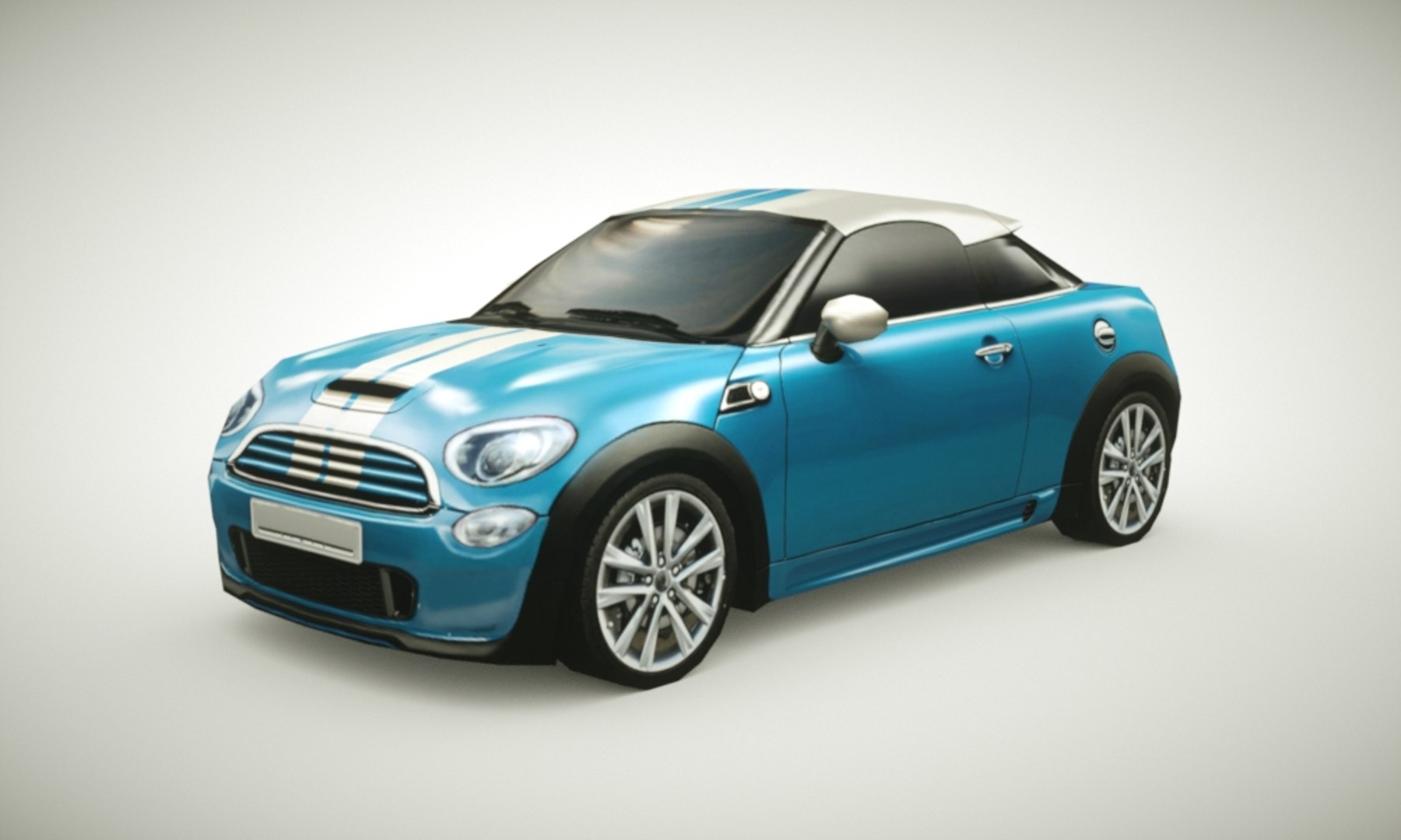 Generic Small City Car Model - TurboSquid 1191455