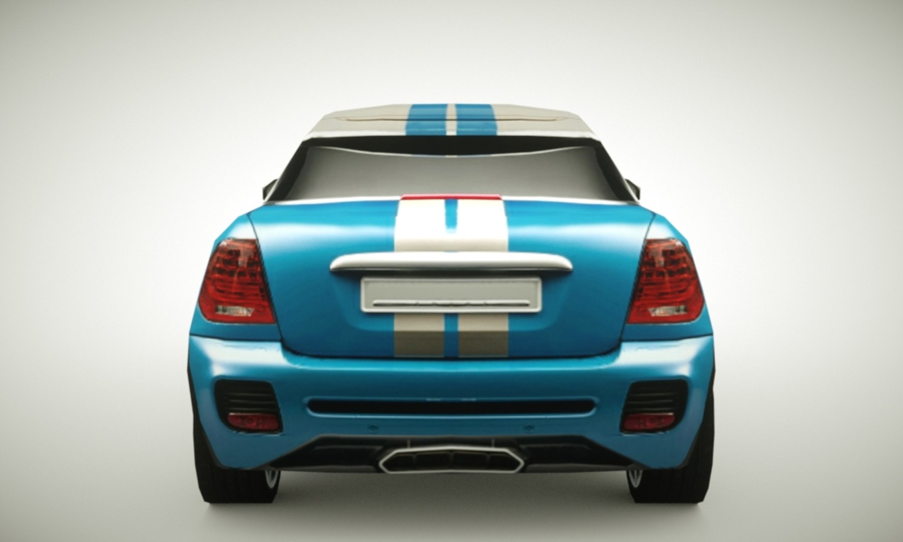 Generic Small City Car Model - TurboSquid 1191455