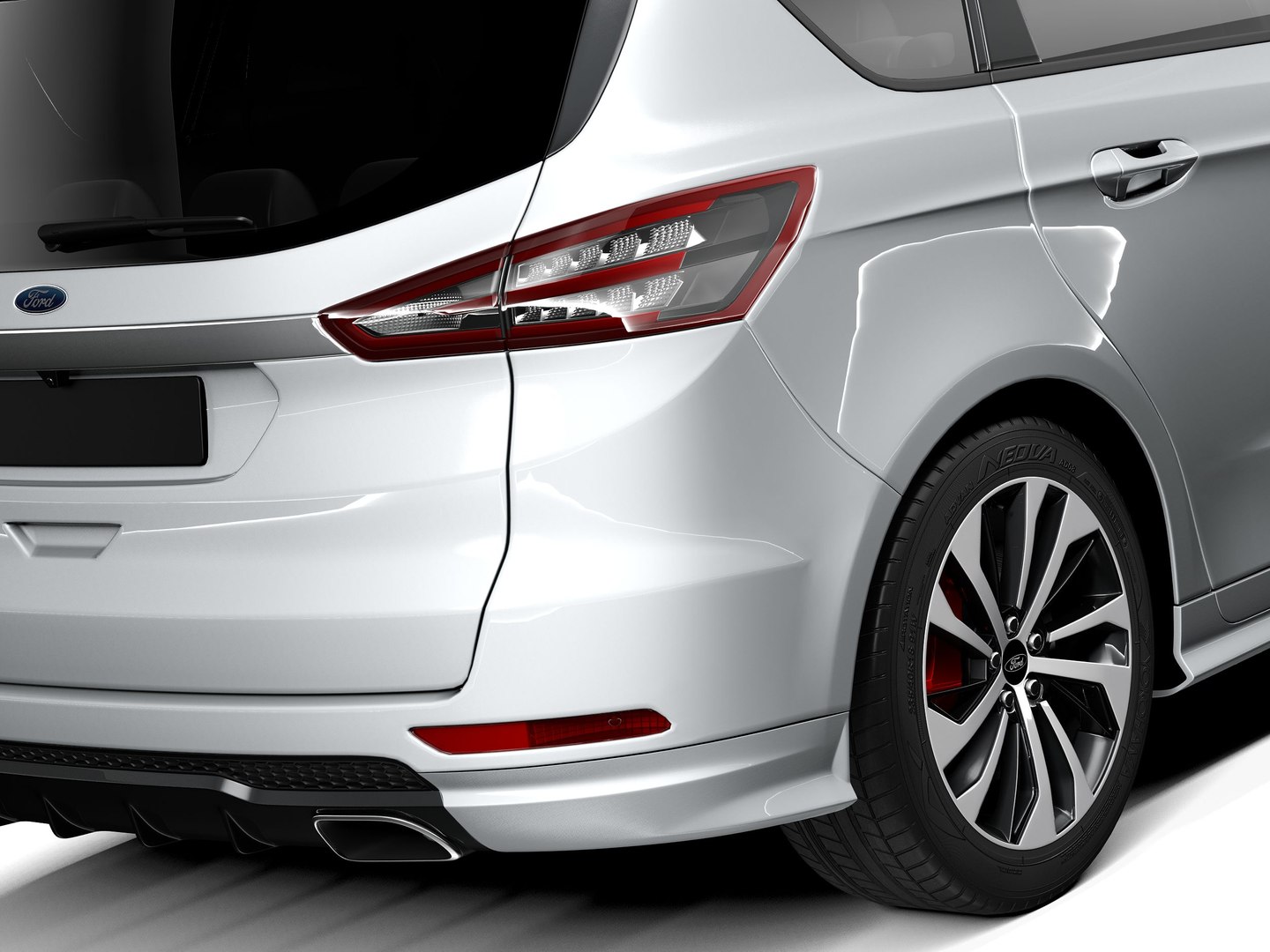 Ford S-MAX 2020 Model - TurboSquid 2224239