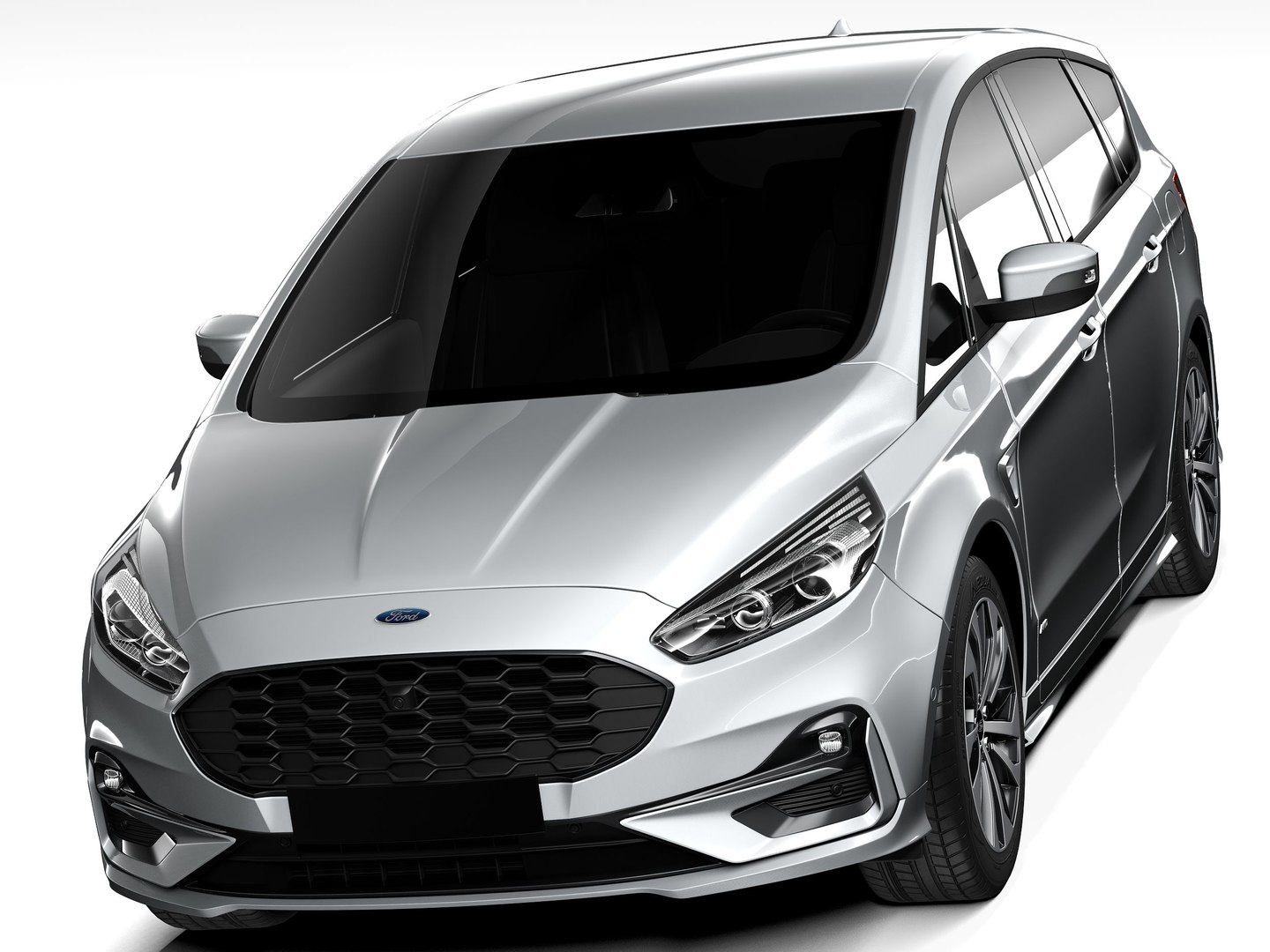 Ford S-MAX 2020 Model - TurboSquid 2224239