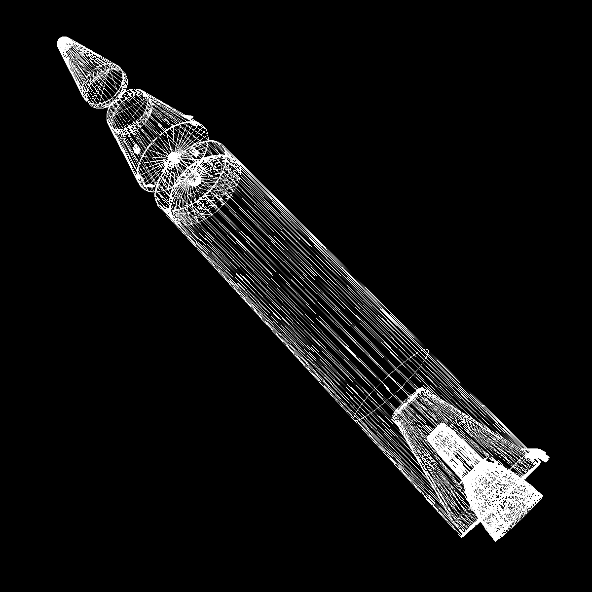 3dsmax army jupiter missile