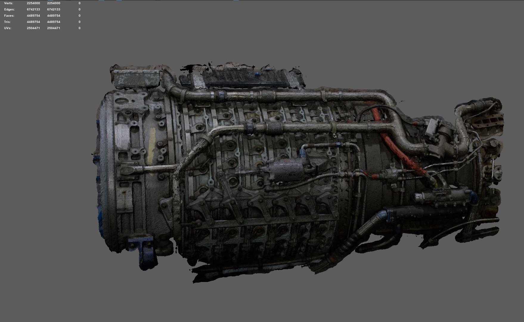 Aircraft engine 3D model - TurboSquid 1436978