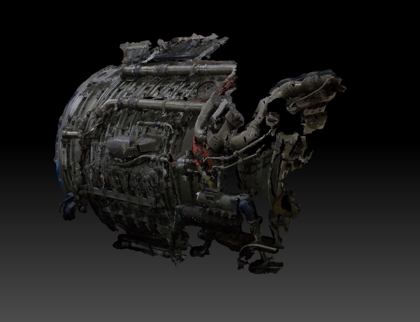 Aircraft engine 3D model - TurboSquid 1436978