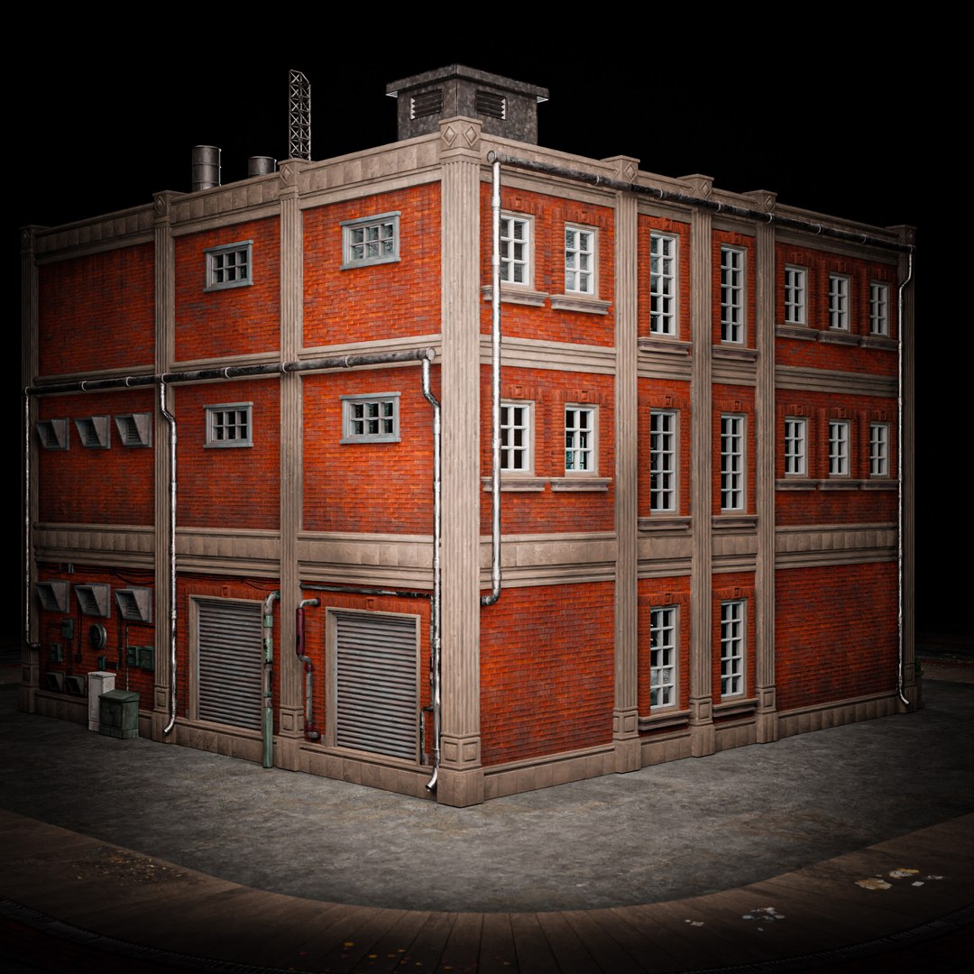 3D URBAN OLD BUILDING HORROR 5 Model - TurboSquid 2220580
