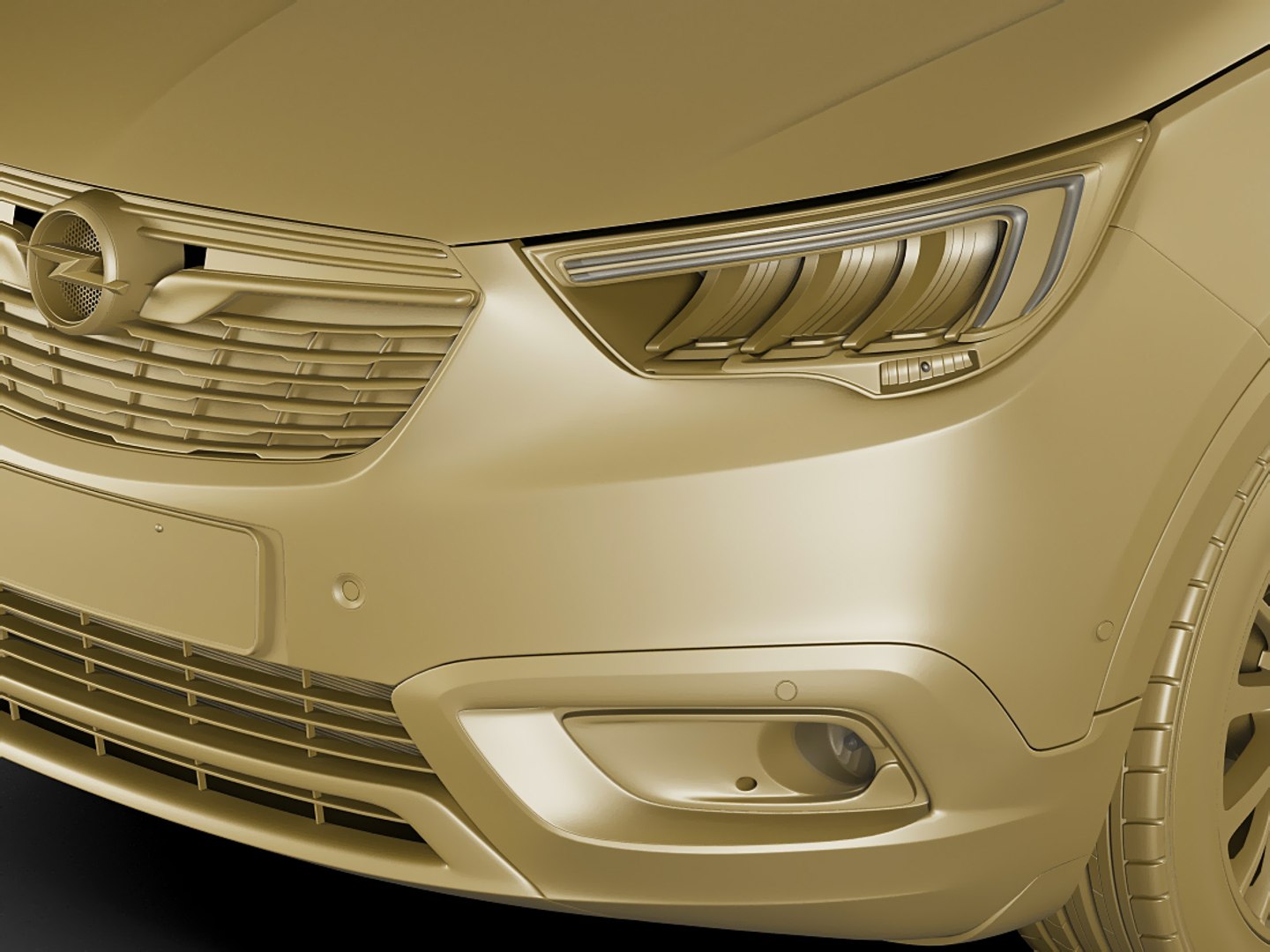 Vauxhall Materials 3d Model