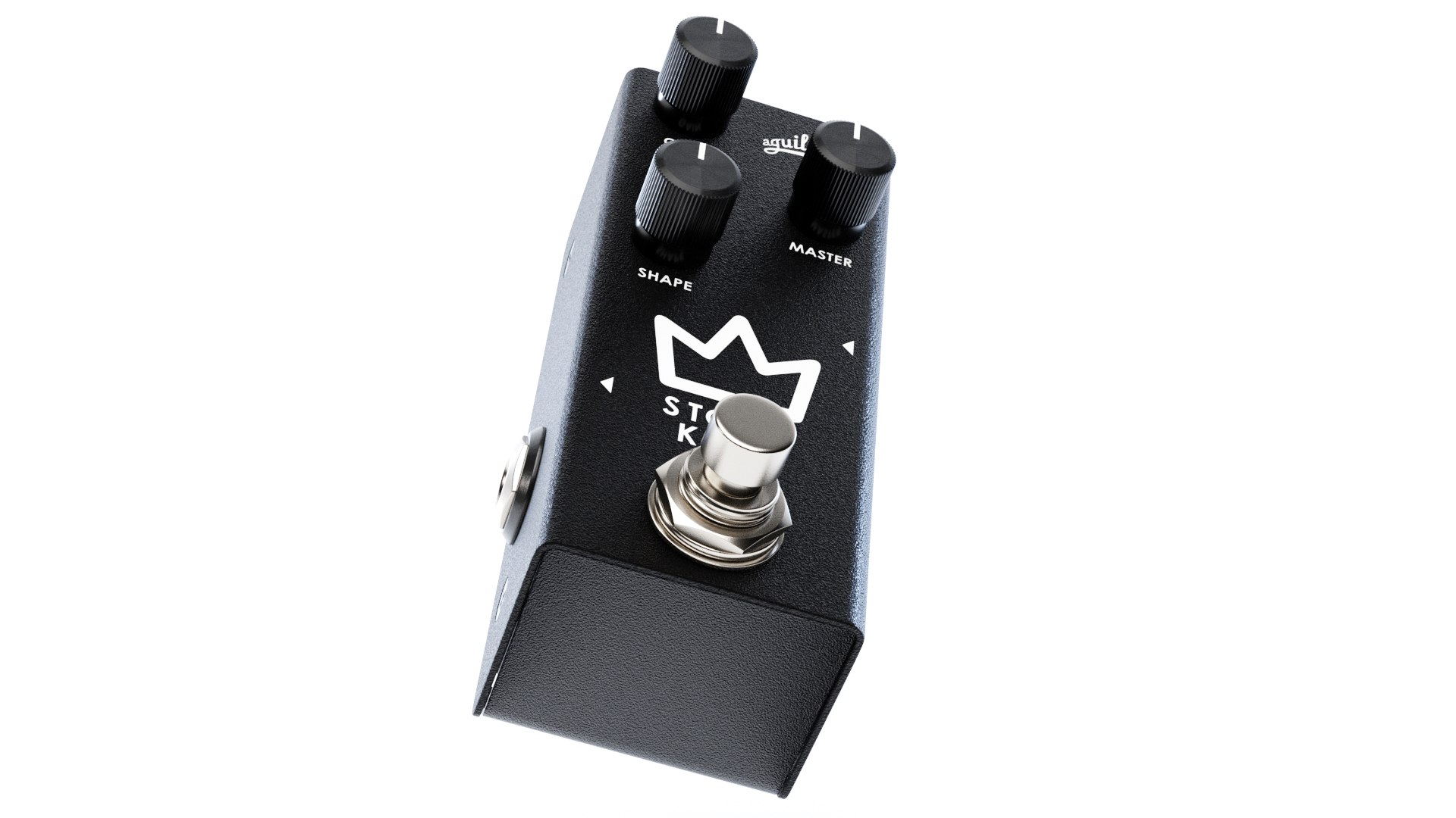 Aguilar Storm King Bass Distortion Fuzz Pedal 3D Model - TurboSquid 1979566
