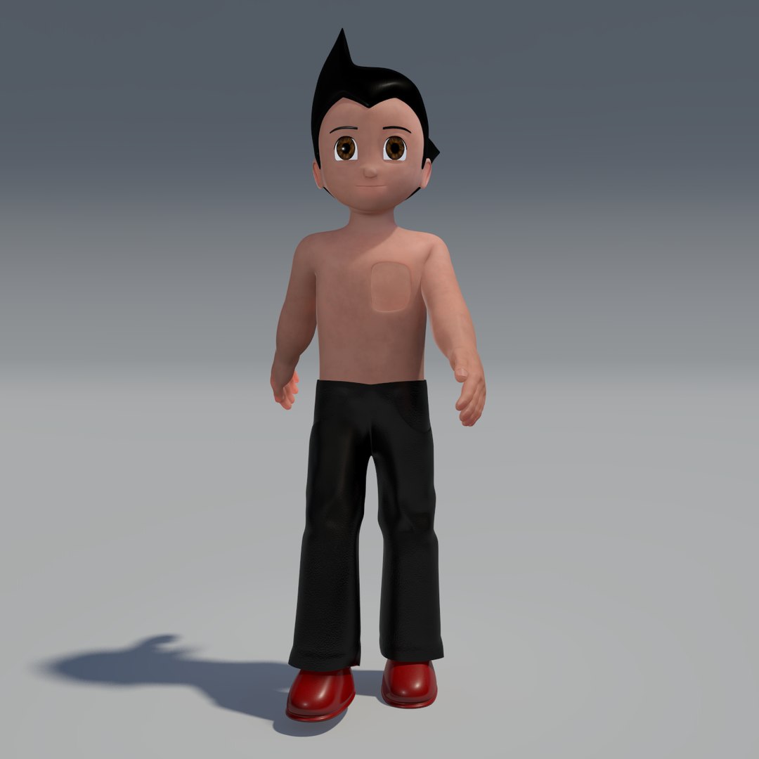 3ds Max Character Astro Boy