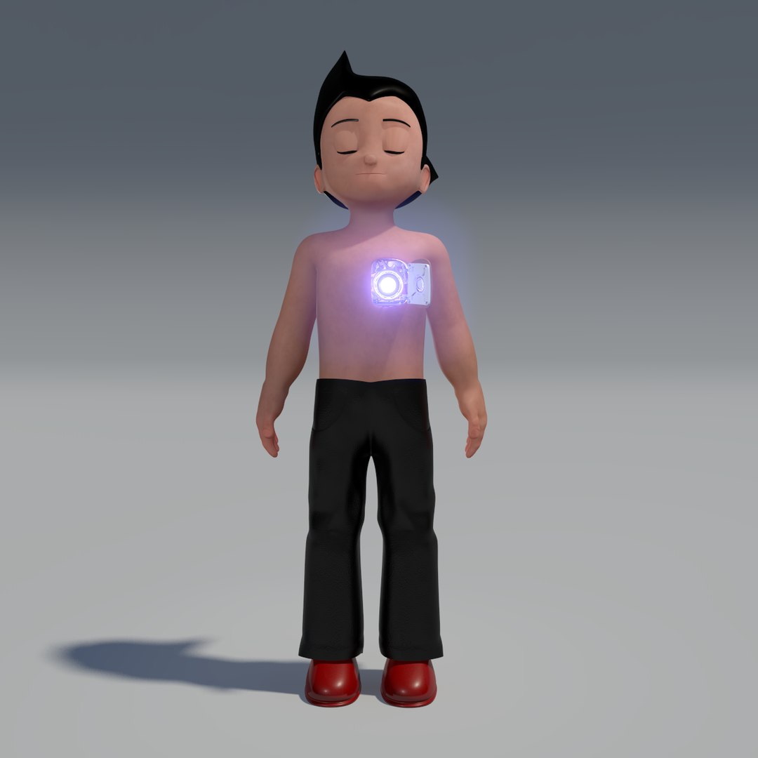 3ds Max Character Astro Boy