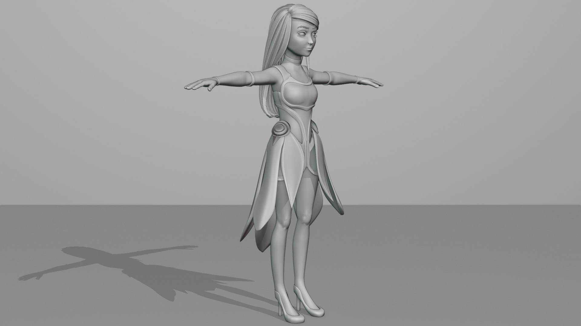 Game Chracter - READY TO RIG 3D Model 3D Model - TurboSquid 1871101