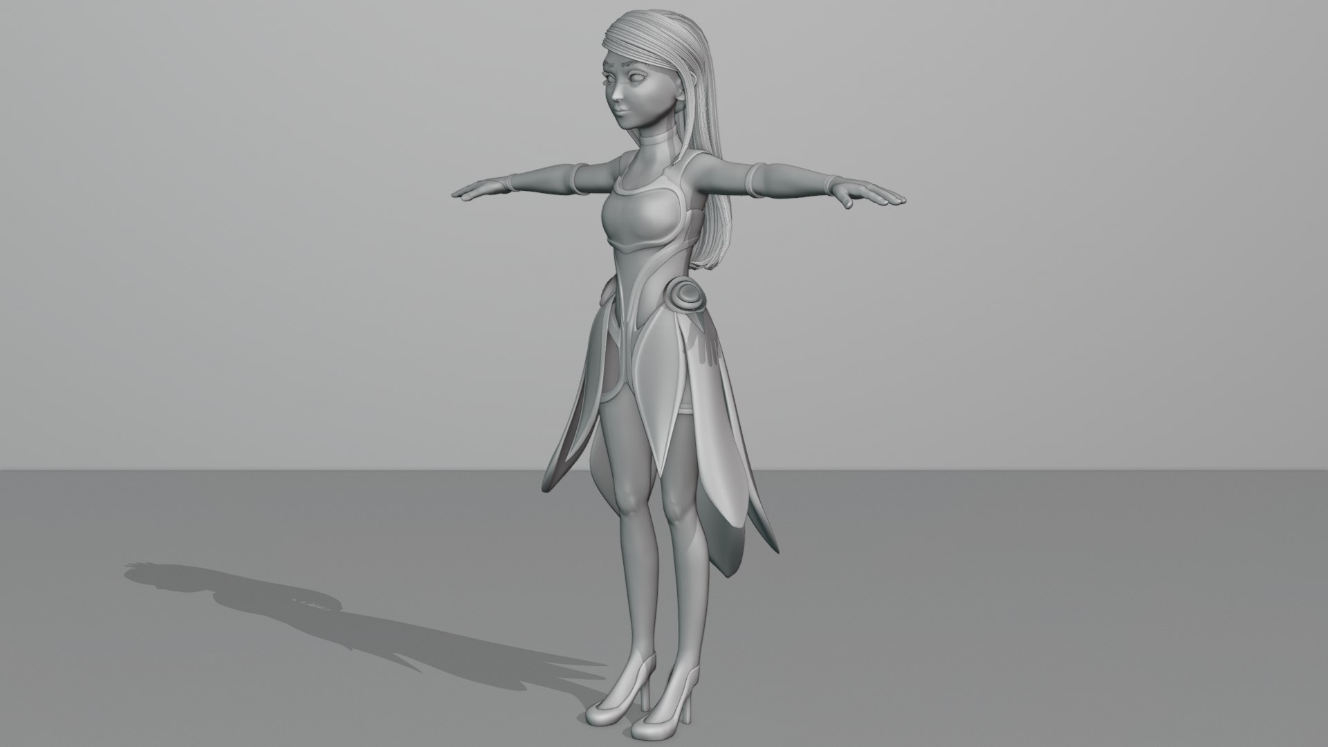 Game Chracter - READY TO RIG 3D Model 3D Model - TurboSquid 1871101