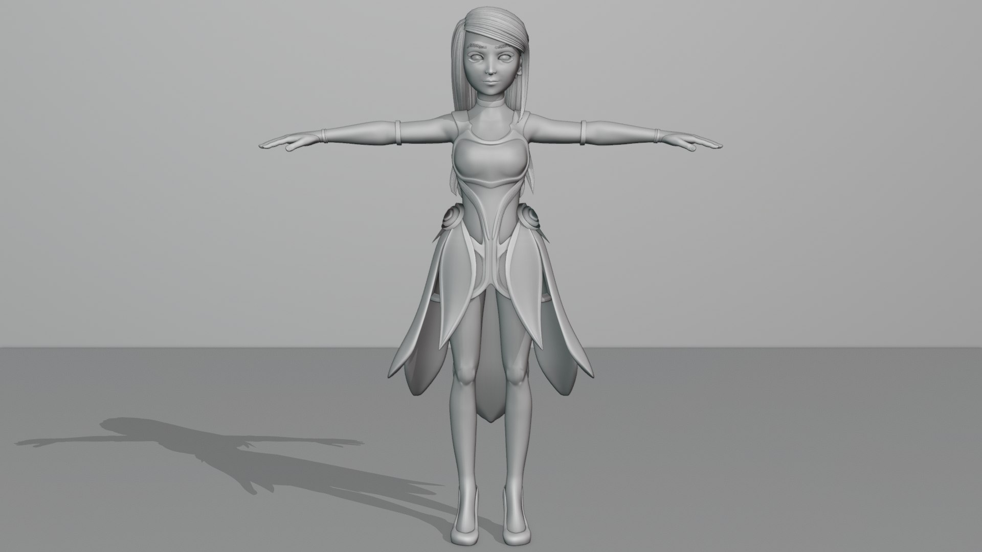 Game Chracter - READY TO RIG 3D Model 3D Model - TurboSquid 1871101