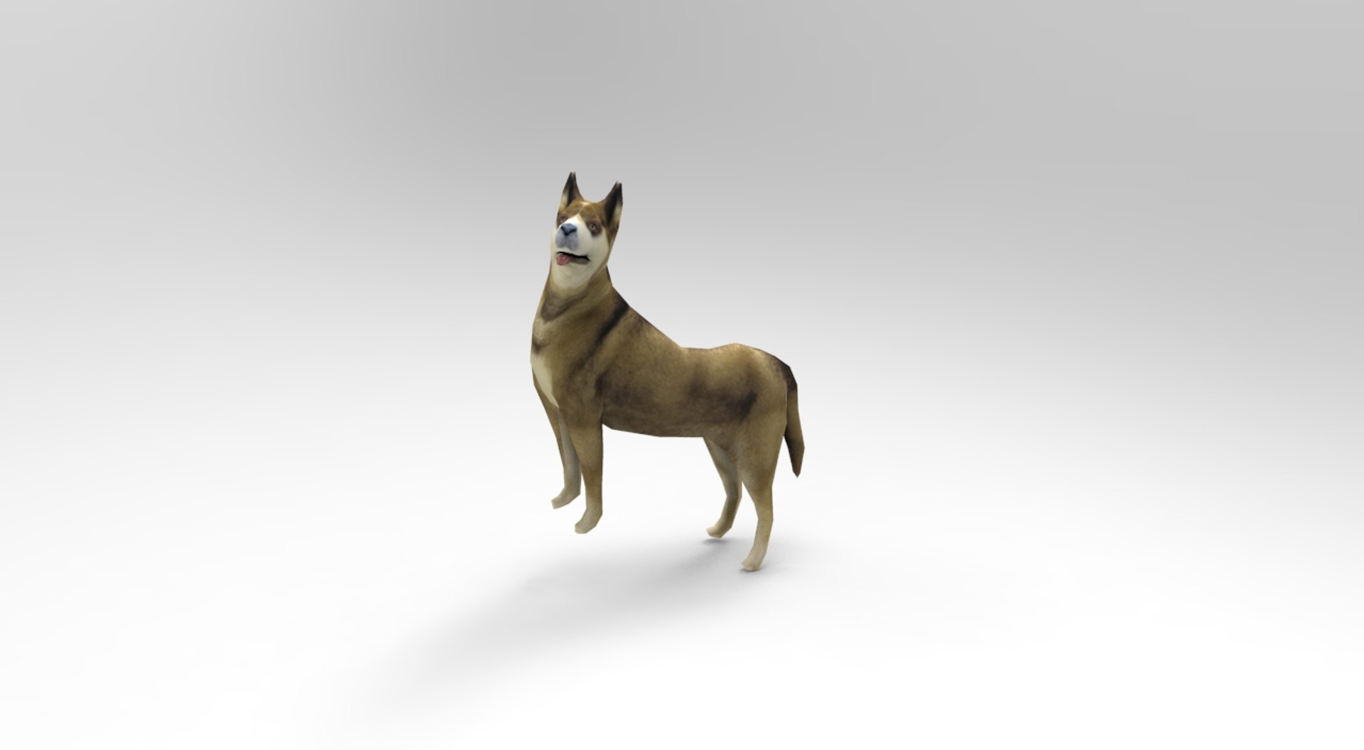 3D german shepherd dog rigged model | 1143696 | TurboSquid