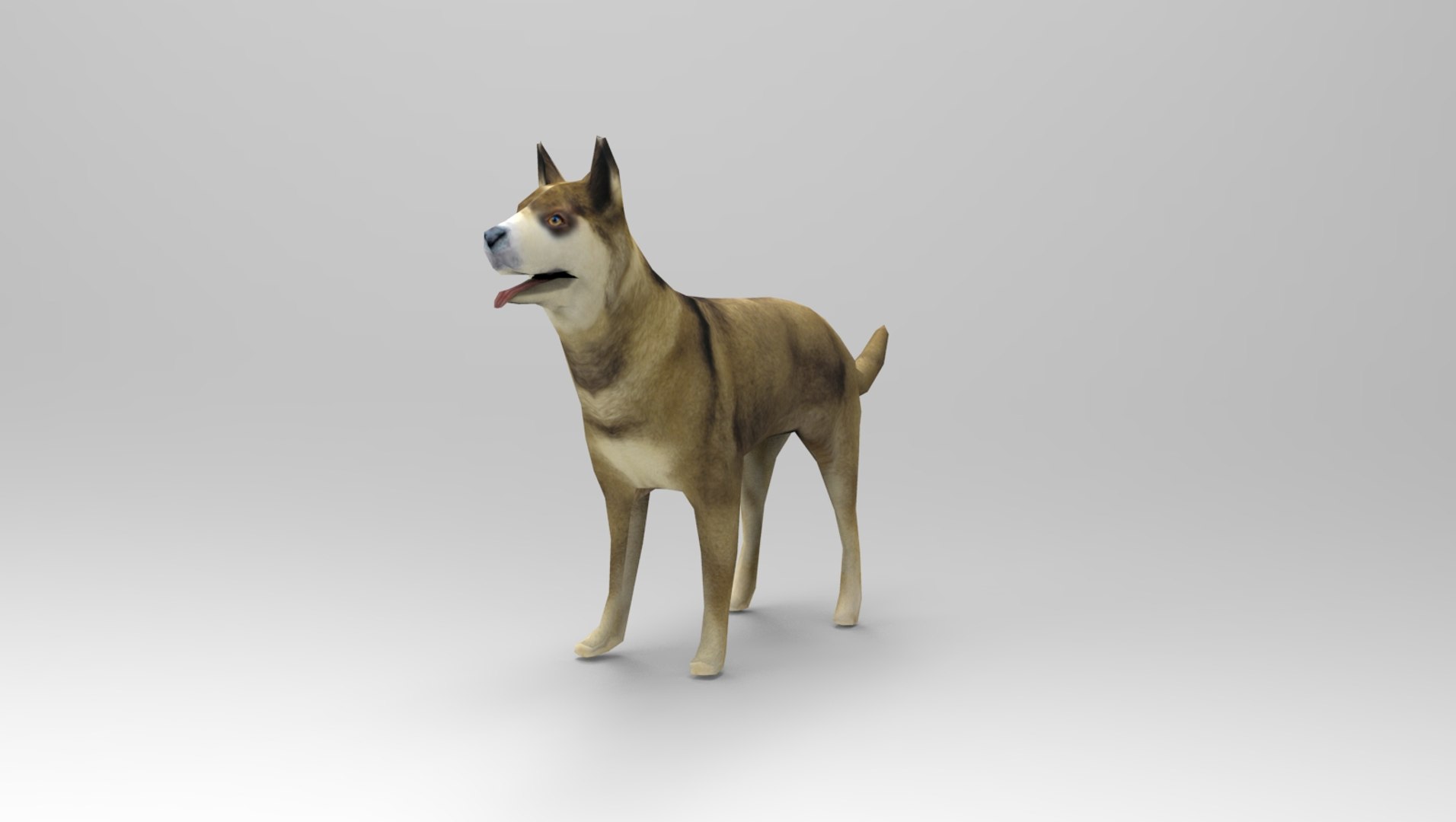 3D German Shepherd Dog Rigged Model | 1143696 | TurboSquid