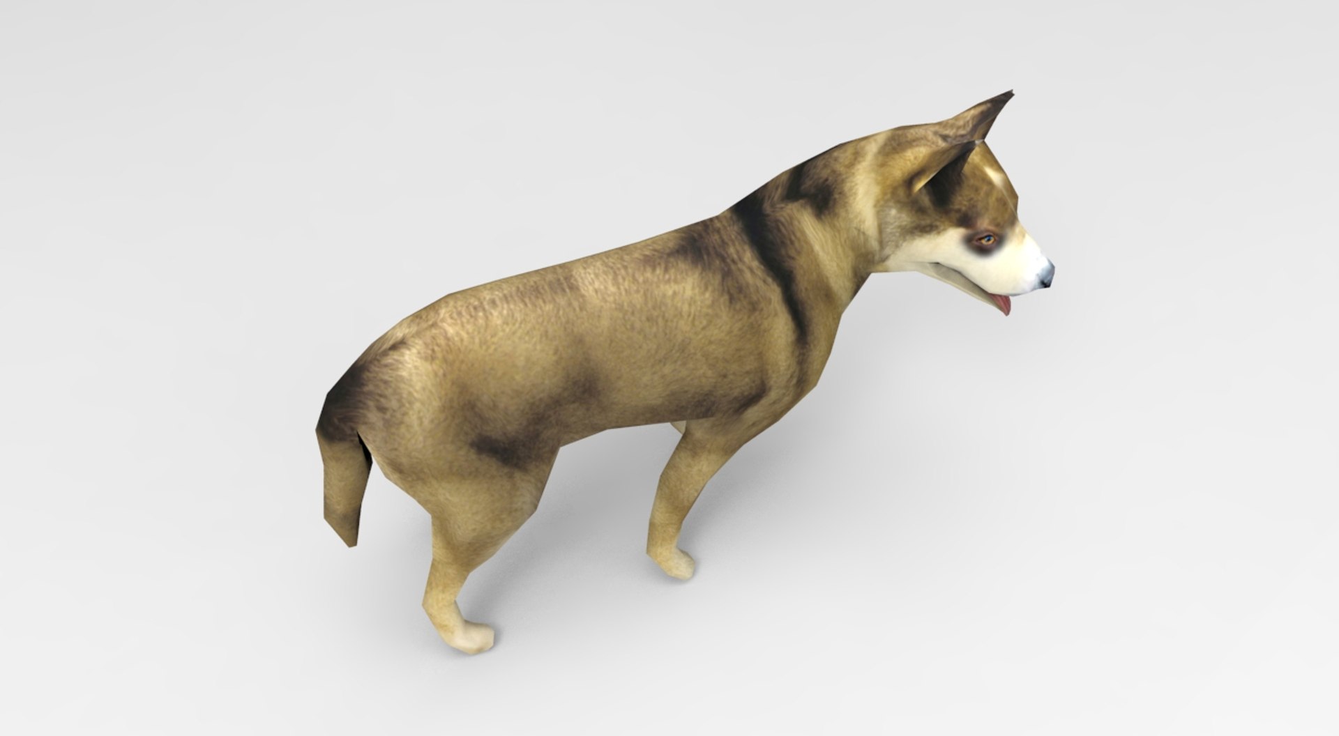 3D german shepherd dog rigged model | 1143696 | TurboSquid
