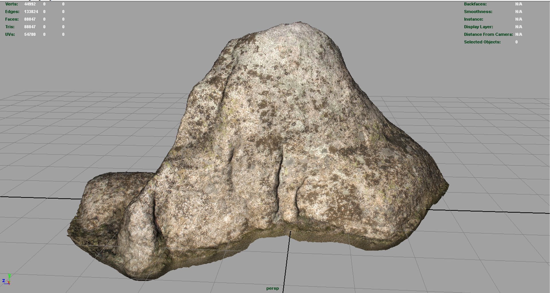 3d Rock Model