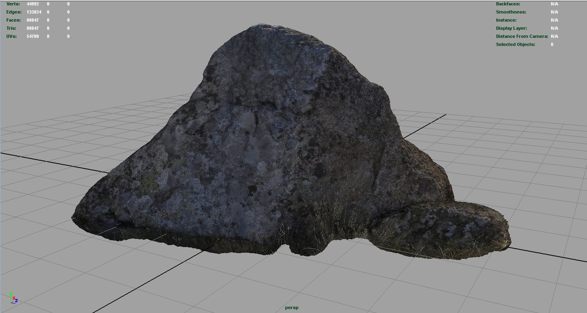 3d Rock Model