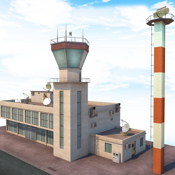 3d control tower