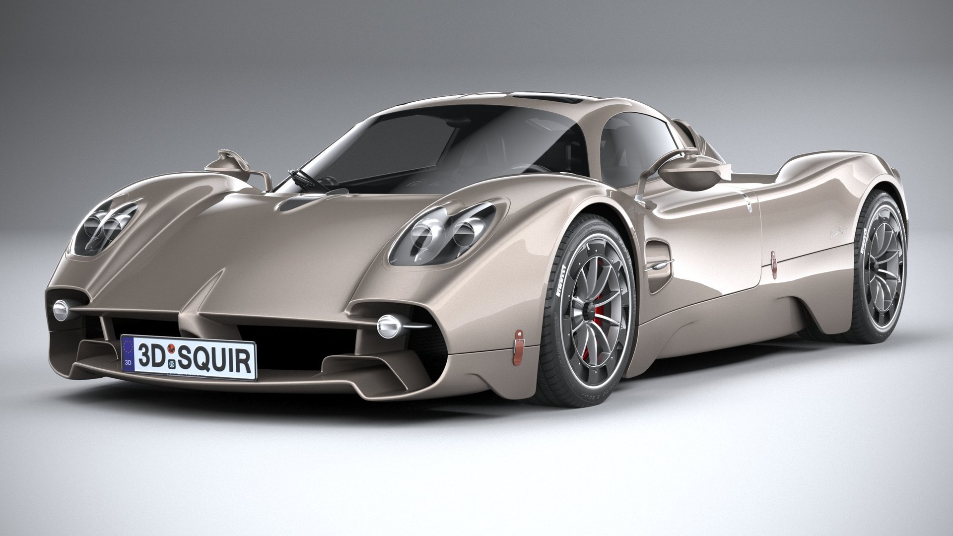 3D Pagani Utopia 2023 - TurboSquid 1983638