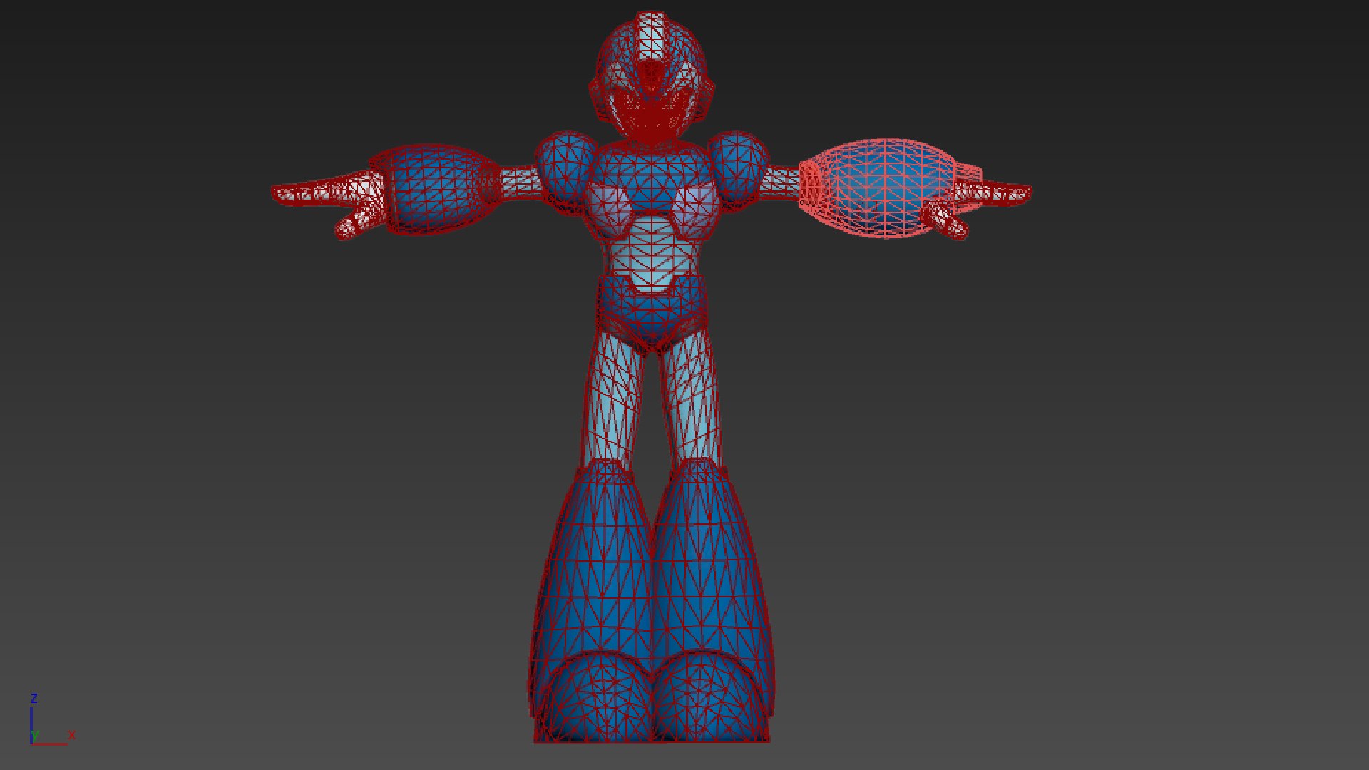 3D Mega Man X From Mega Man Rigged Animated Game Ready - TurboSquid 2121724