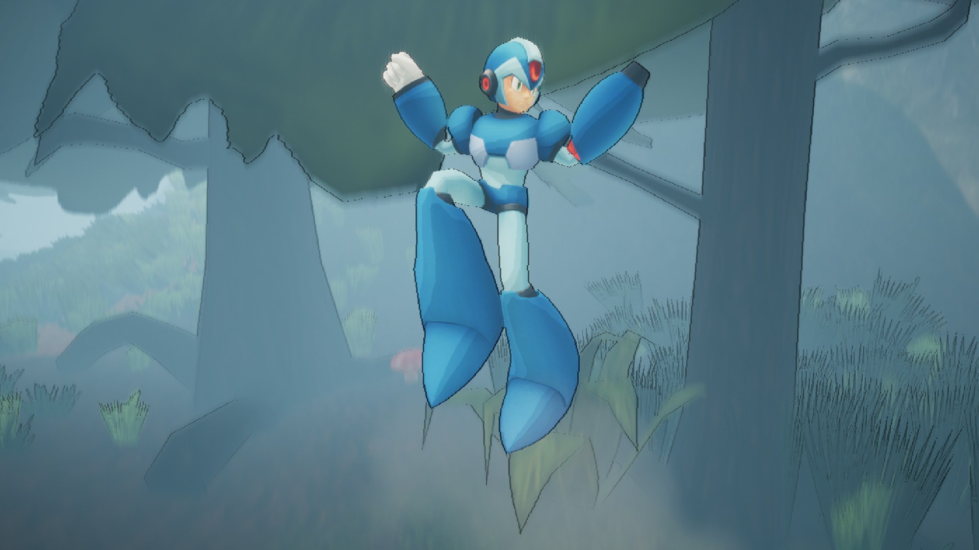 3D Mega Man X From Mega Man Rigged Animated Game Ready - TurboSquid 2121724