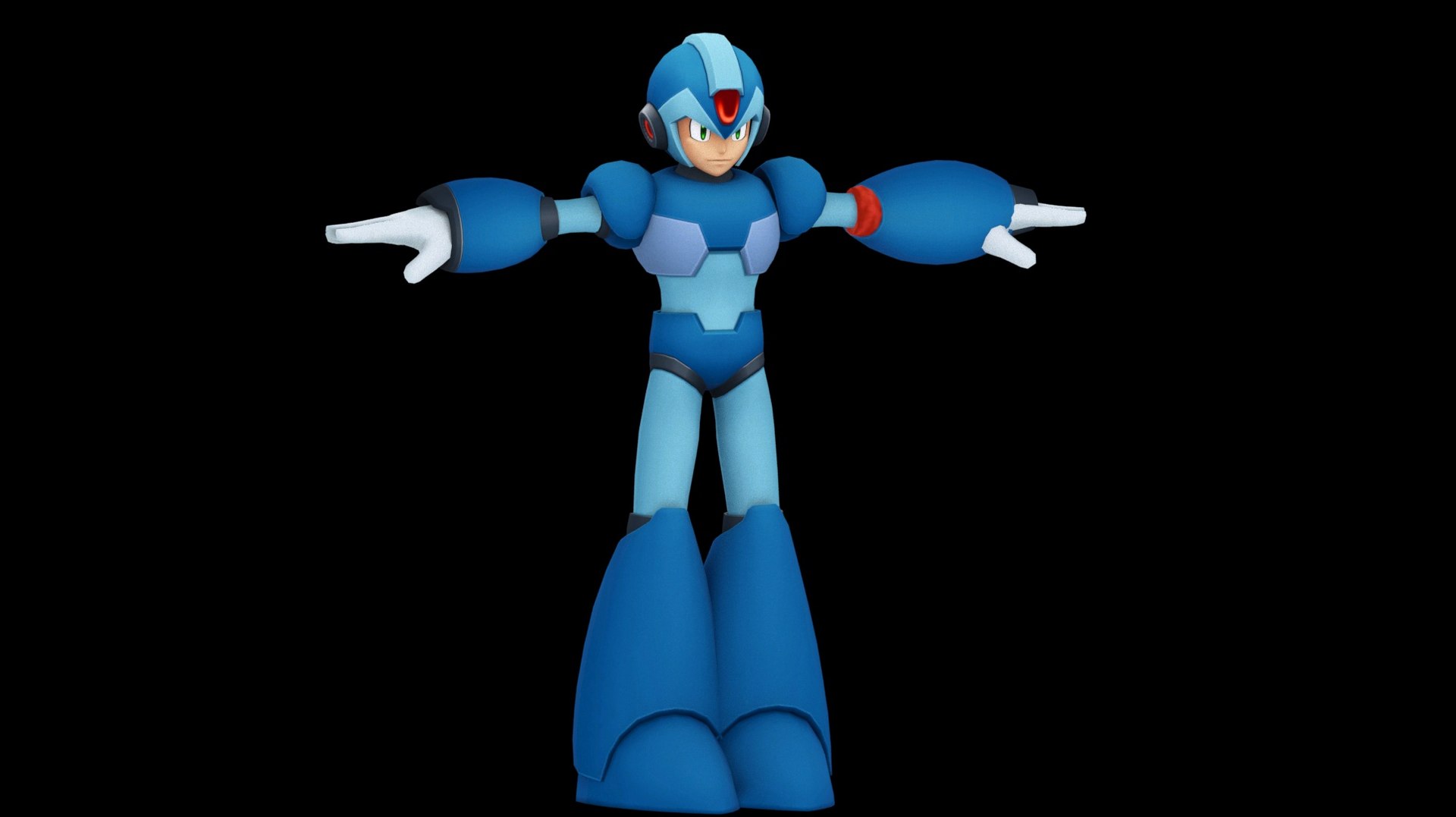 3D Mega Man X From Mega Man Rigged Animated Game Ready - TurboSquid 2121724