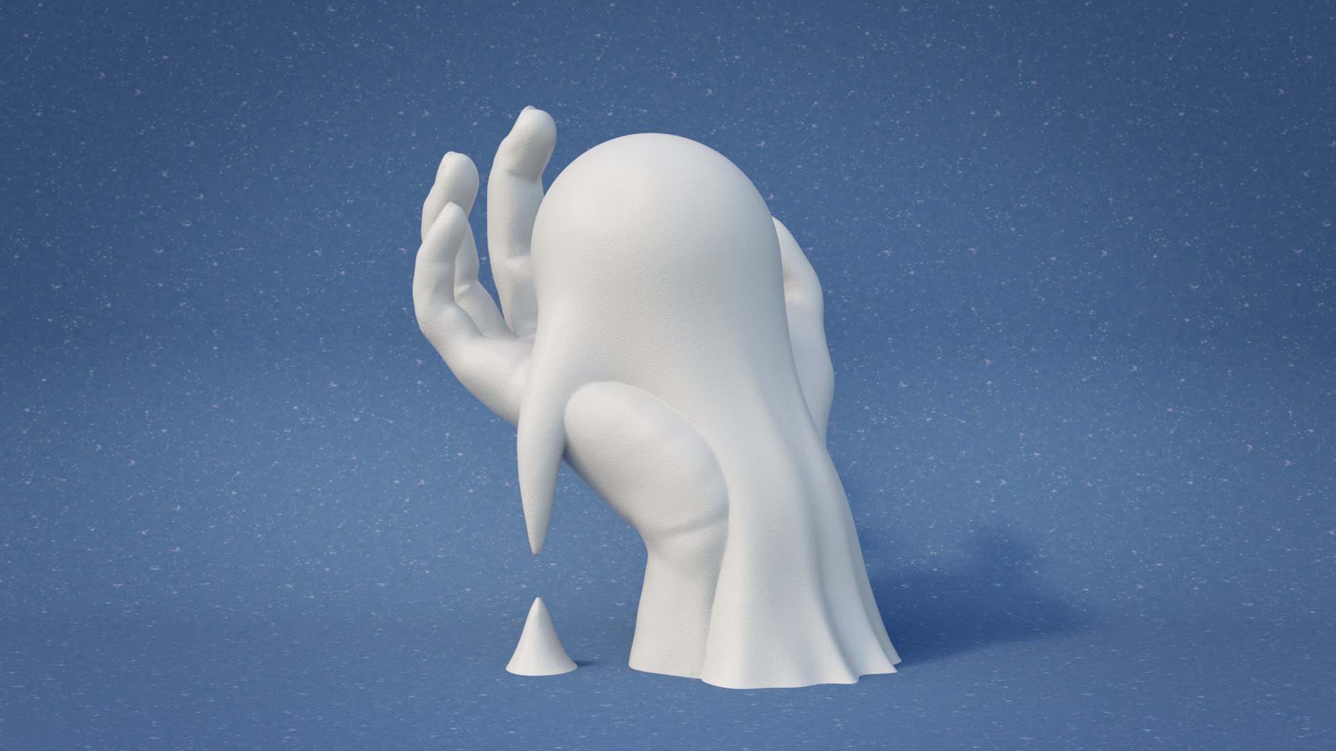 3D Melting Object In Hand - TurboSquid 2215427