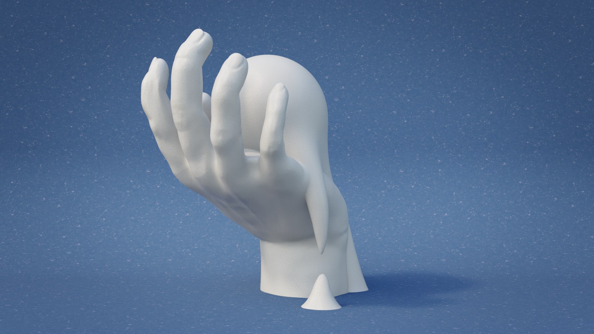 3D Melting Object In Hand - TurboSquid 2215427