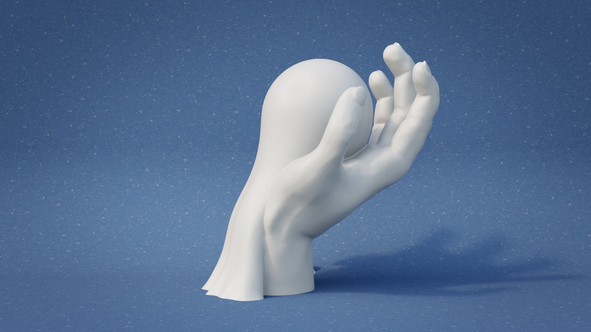 3D Melting Object In Hand - TurboSquid 2215427