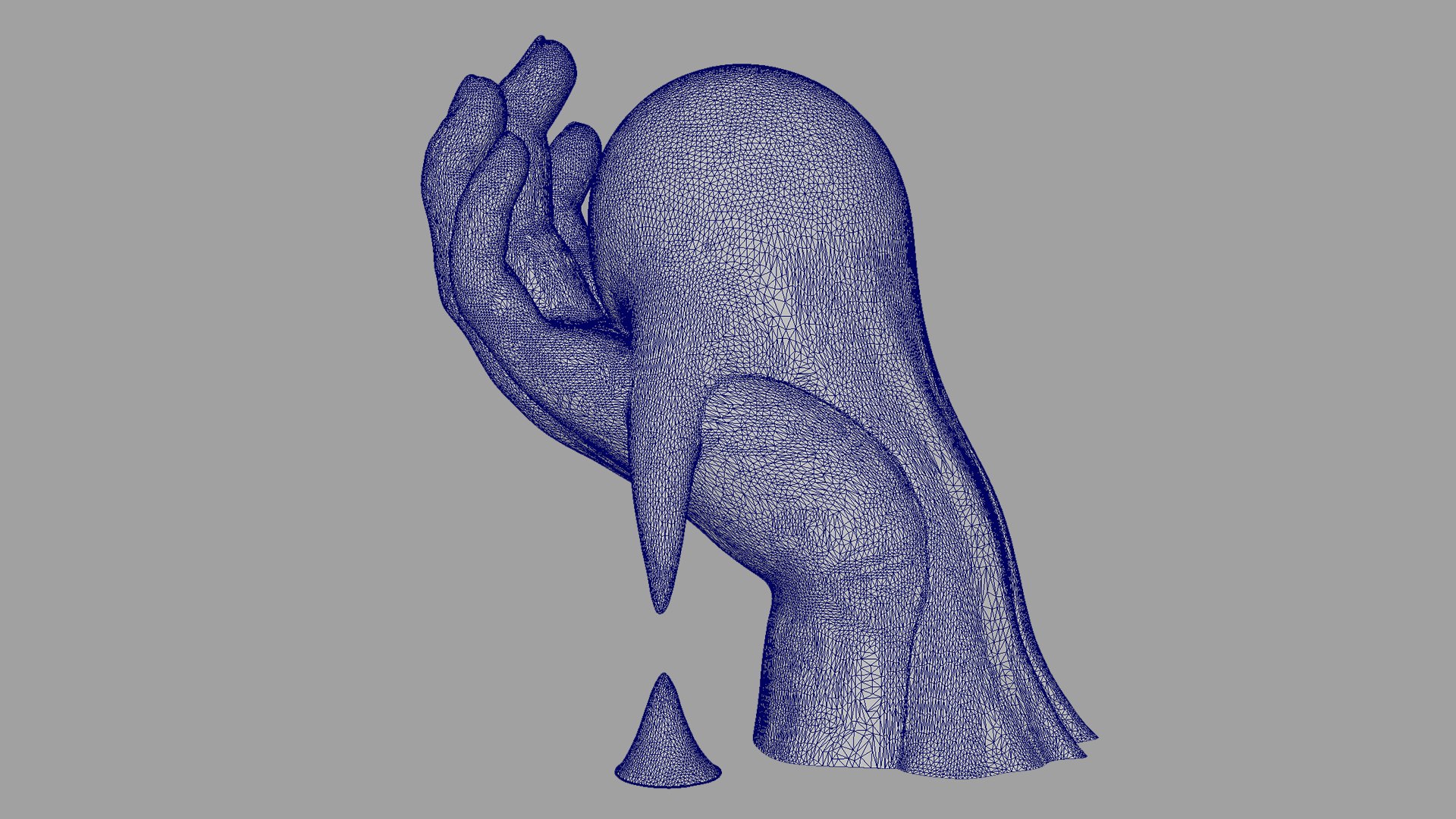 3D Melting Object In Hand - TurboSquid 2215427