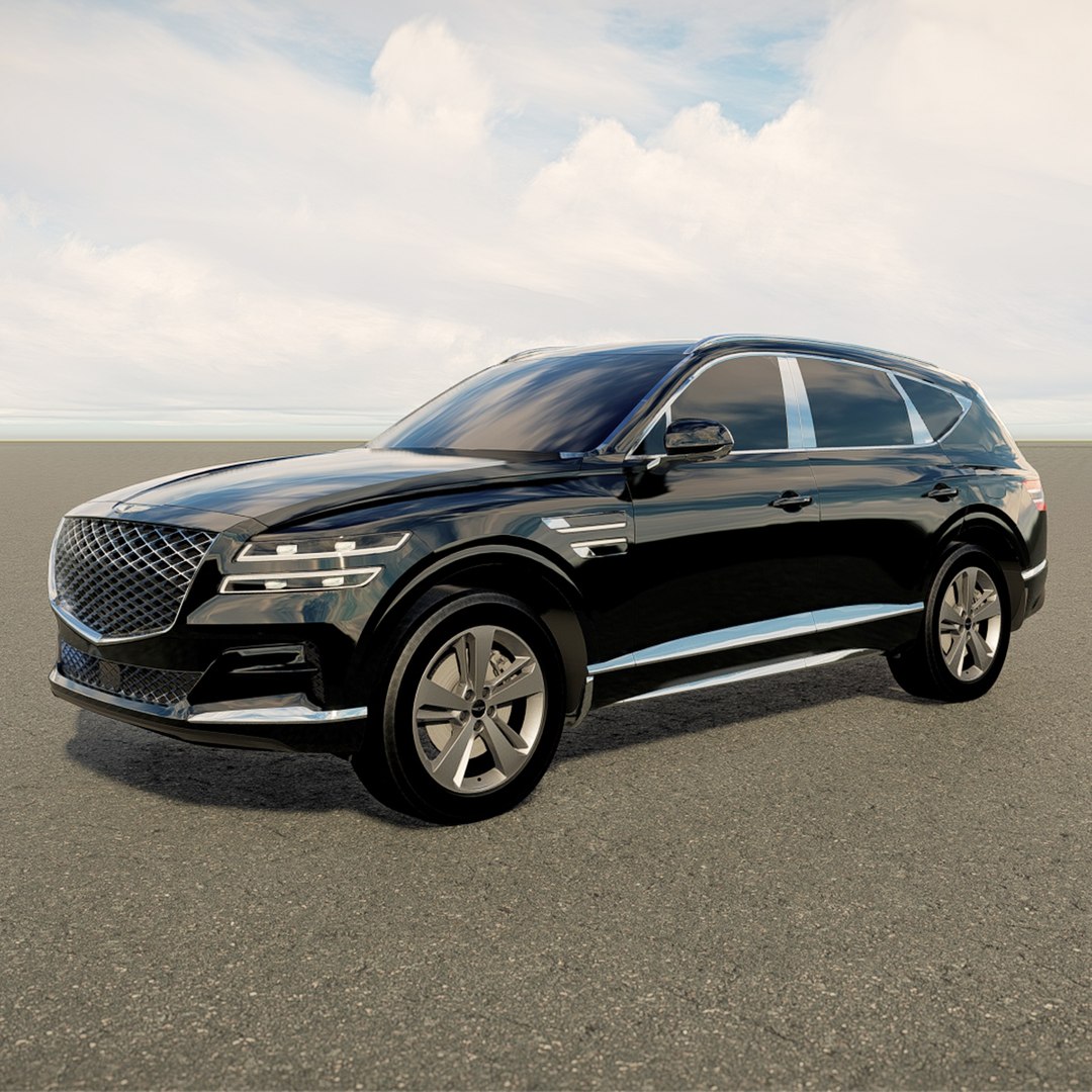 Genesis GV80 2022 3D 모델 - TurboSquid 1959762