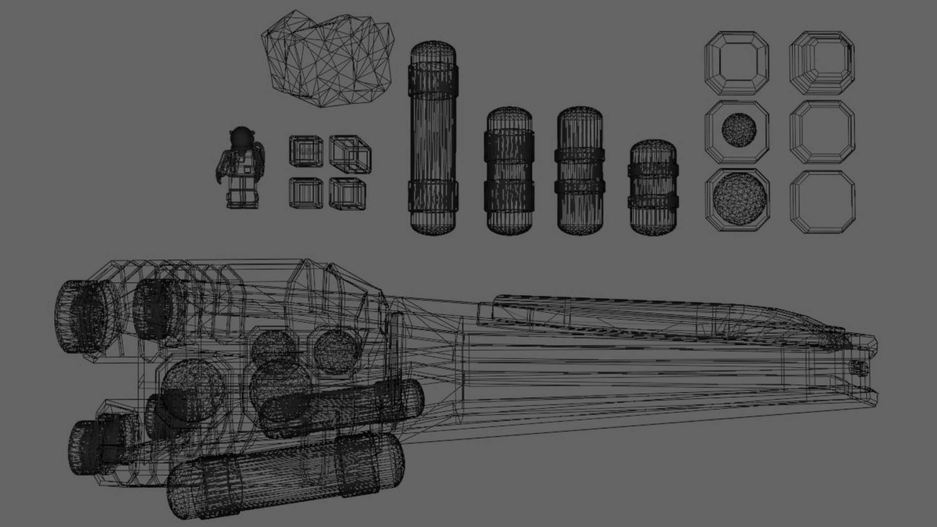 Sci-fi Spaceship Character 3D - TurboSquid 2283866