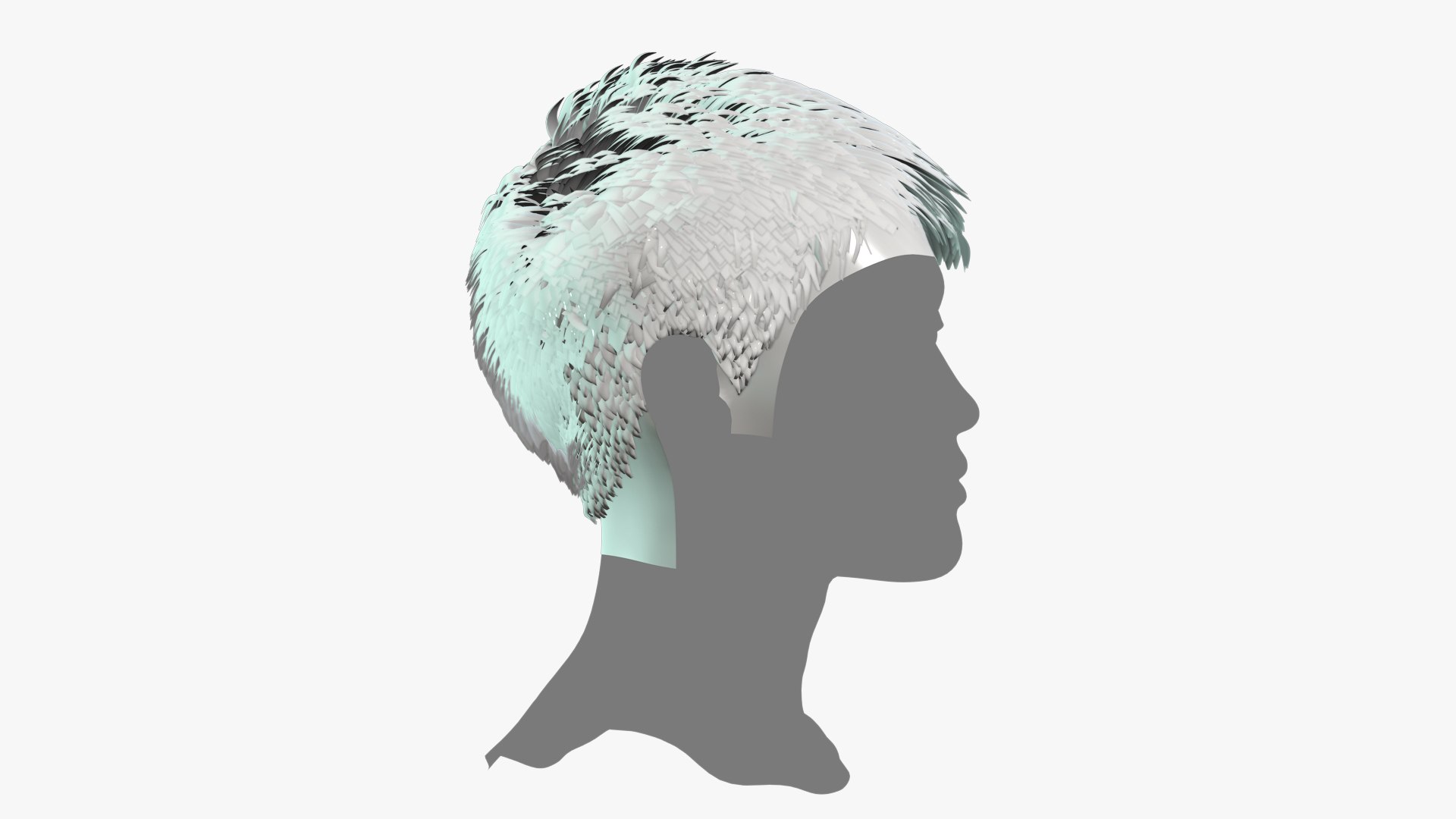 Male Hair - 005 3D Model - TurboSquid 1776279