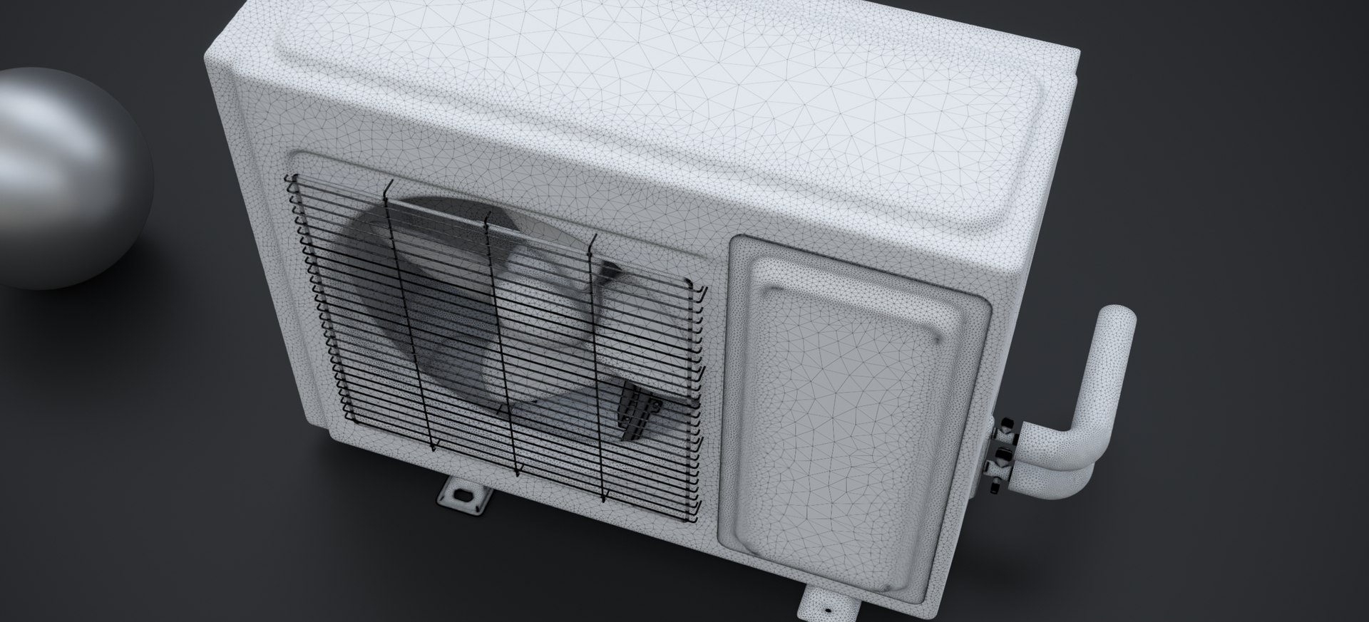 AC GENERIC AIR CONDITIONER UNIT 2023 RAW Model - TurboSquid 2174035