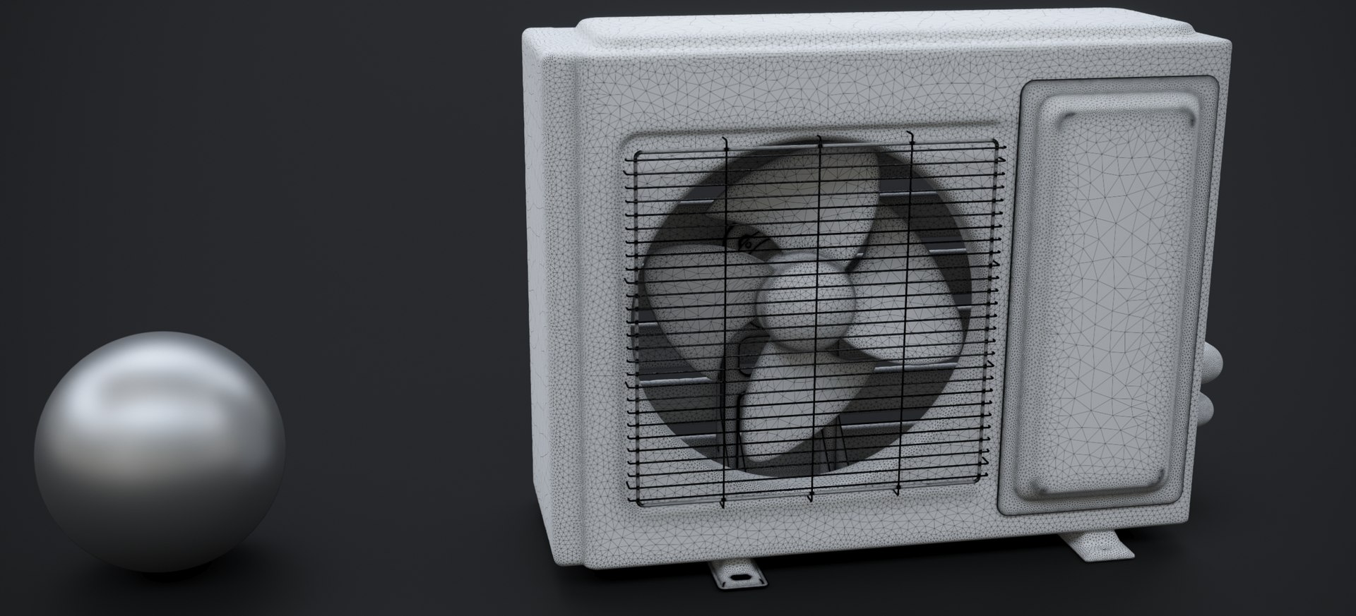 AC GENERIC AIR CONDITIONER UNIT 2023 RAW Model - TurboSquid 2174035