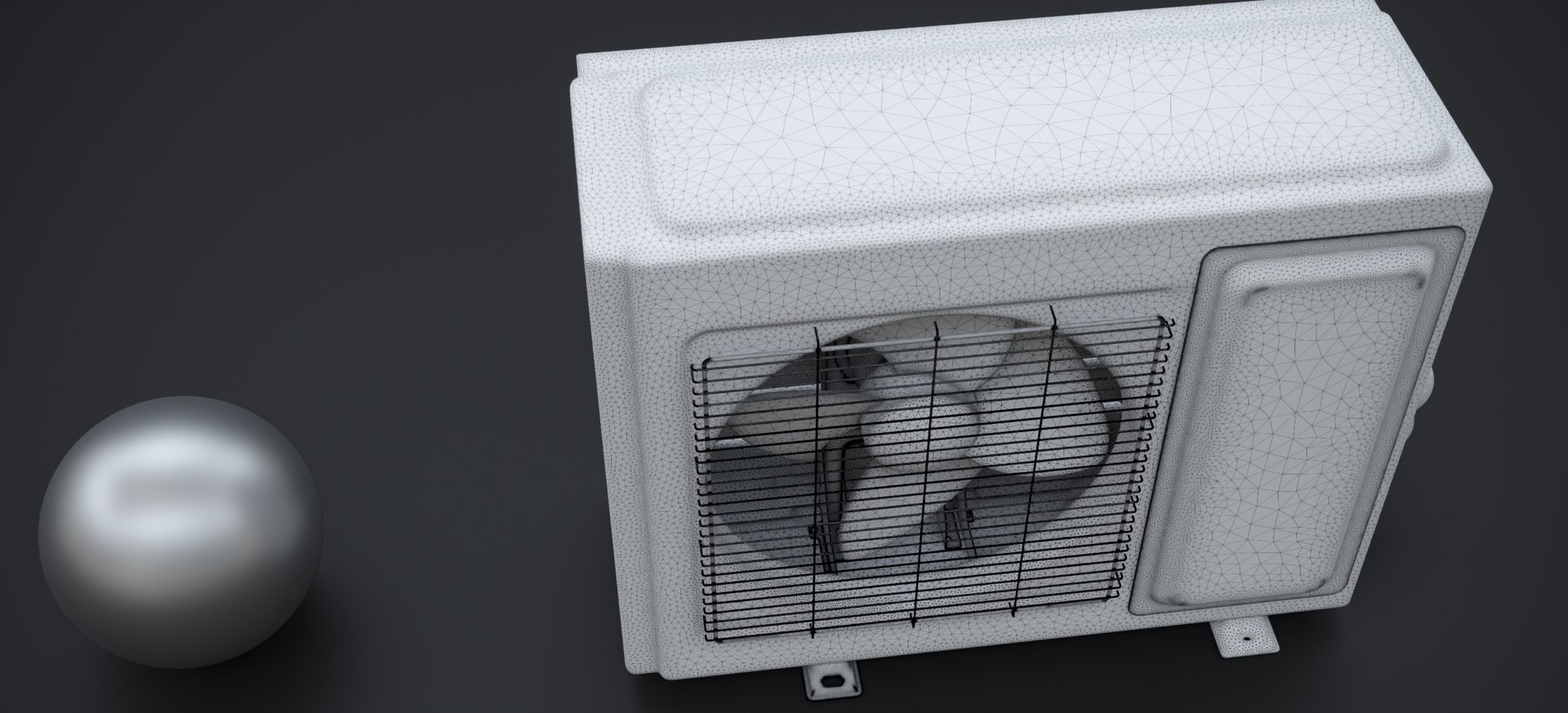 AC GENERIC AIR CONDITIONER UNIT 2023 RAW Model - TurboSquid 2174035