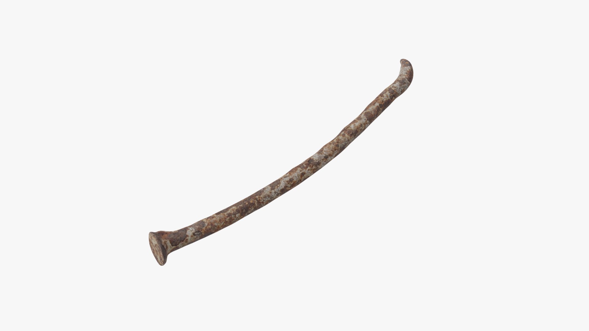 3D Rusty Nail 4 Model - TurboSquid 1599191