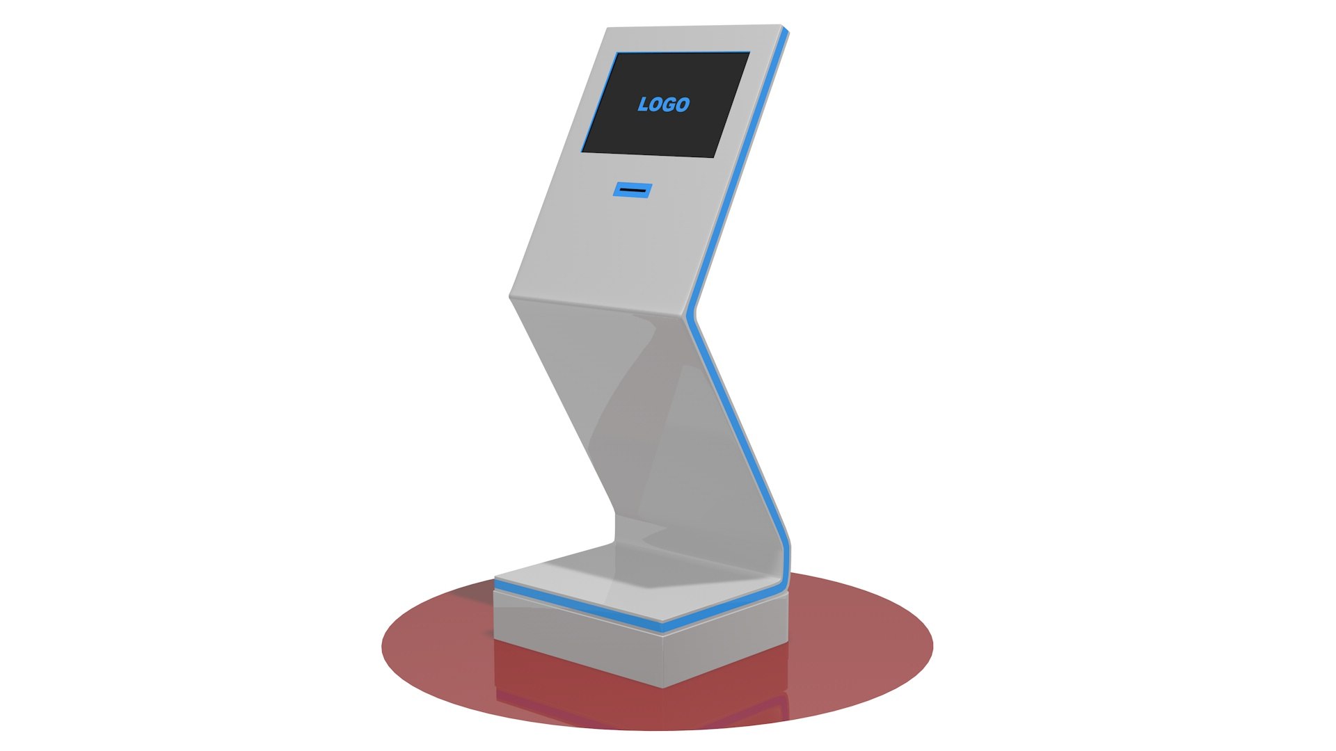 3D Information Stand S Model - TurboSquid 1702560