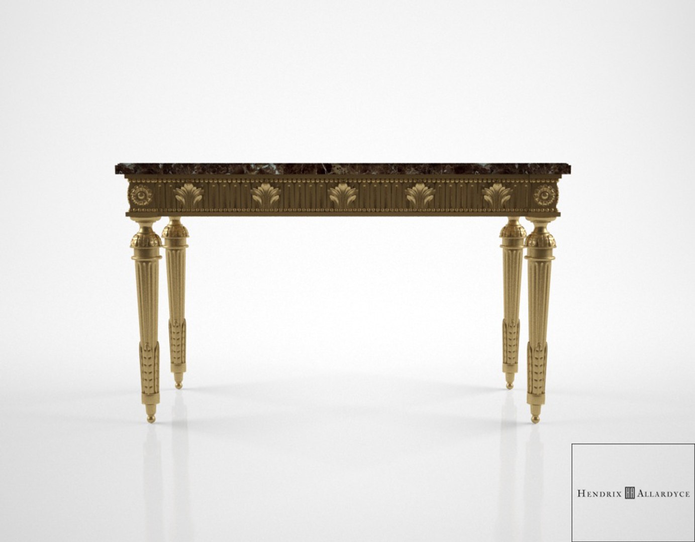 3D hendrix allardyce chambord console - TurboSquid 1214648