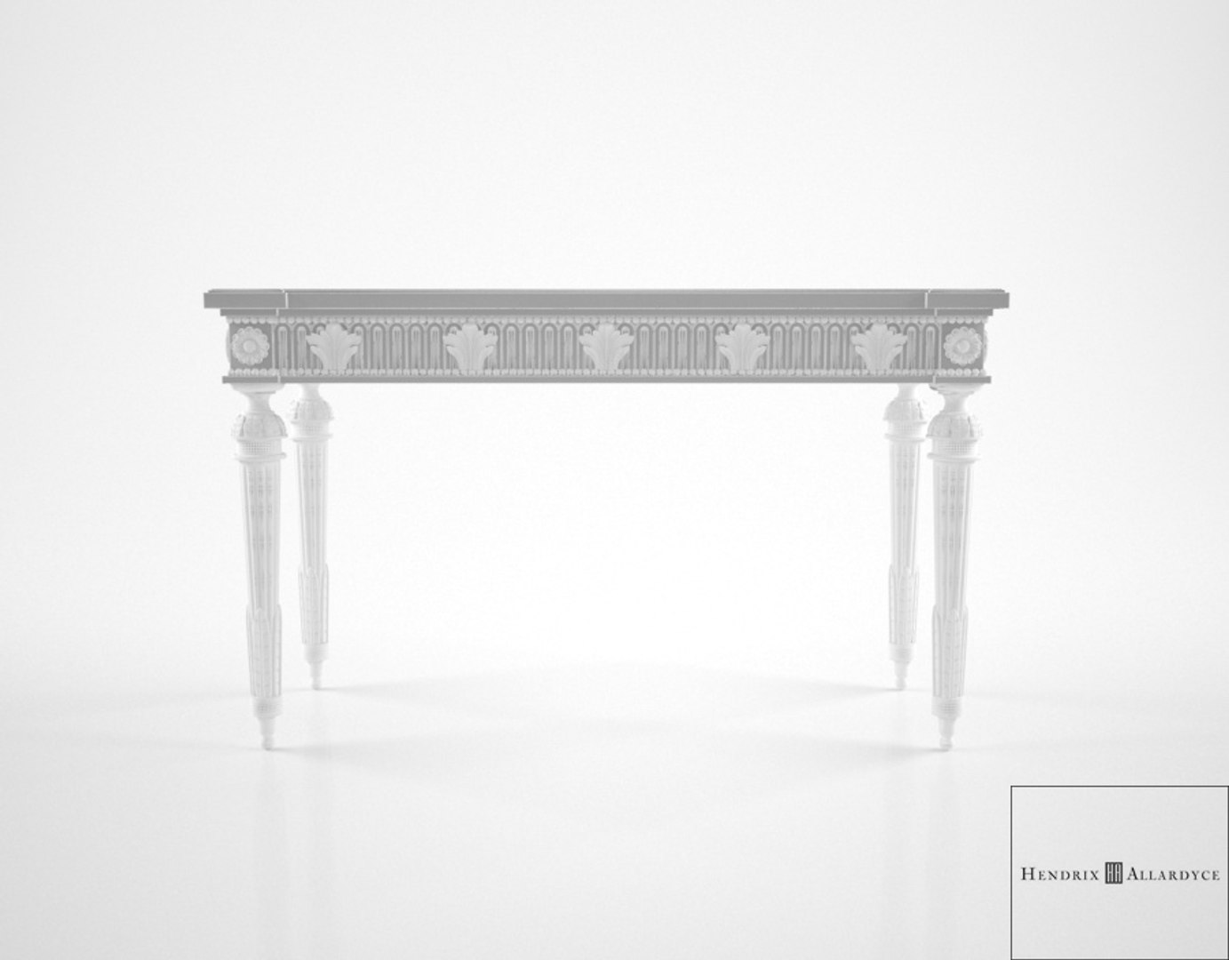 3D hendrix allardyce chambord console - TurboSquid 1214648
