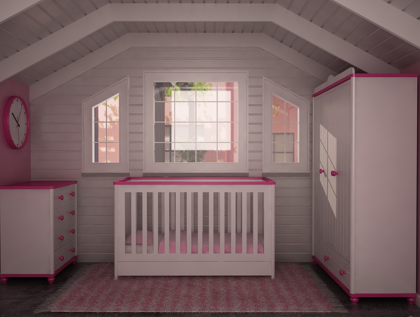 3D Playroom Nursery - TurboSquid 1613874