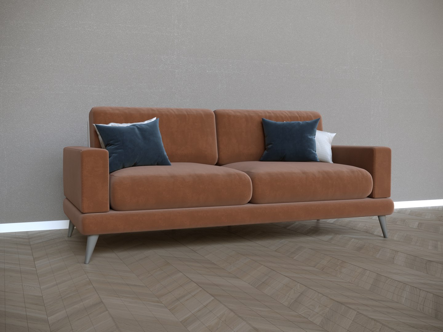 Low Poly Simple Modern Sofa 3D model - TurboSquid 1947079