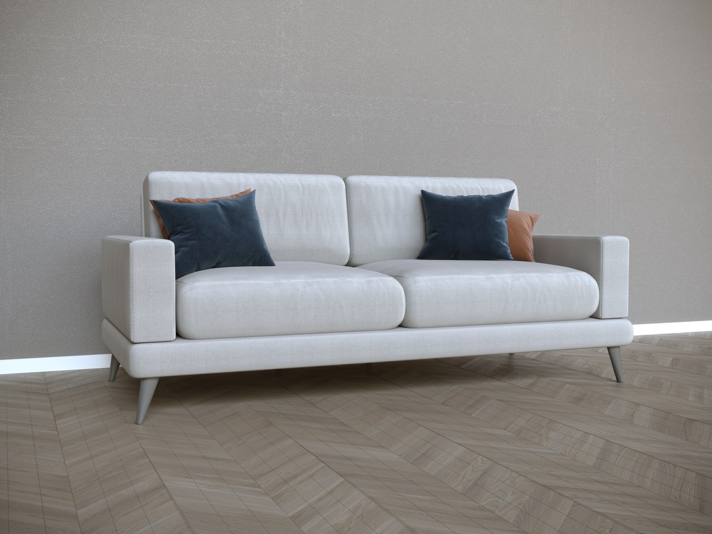 Low Poly Simple Modern Sofa 3D model - TurboSquid 1947079