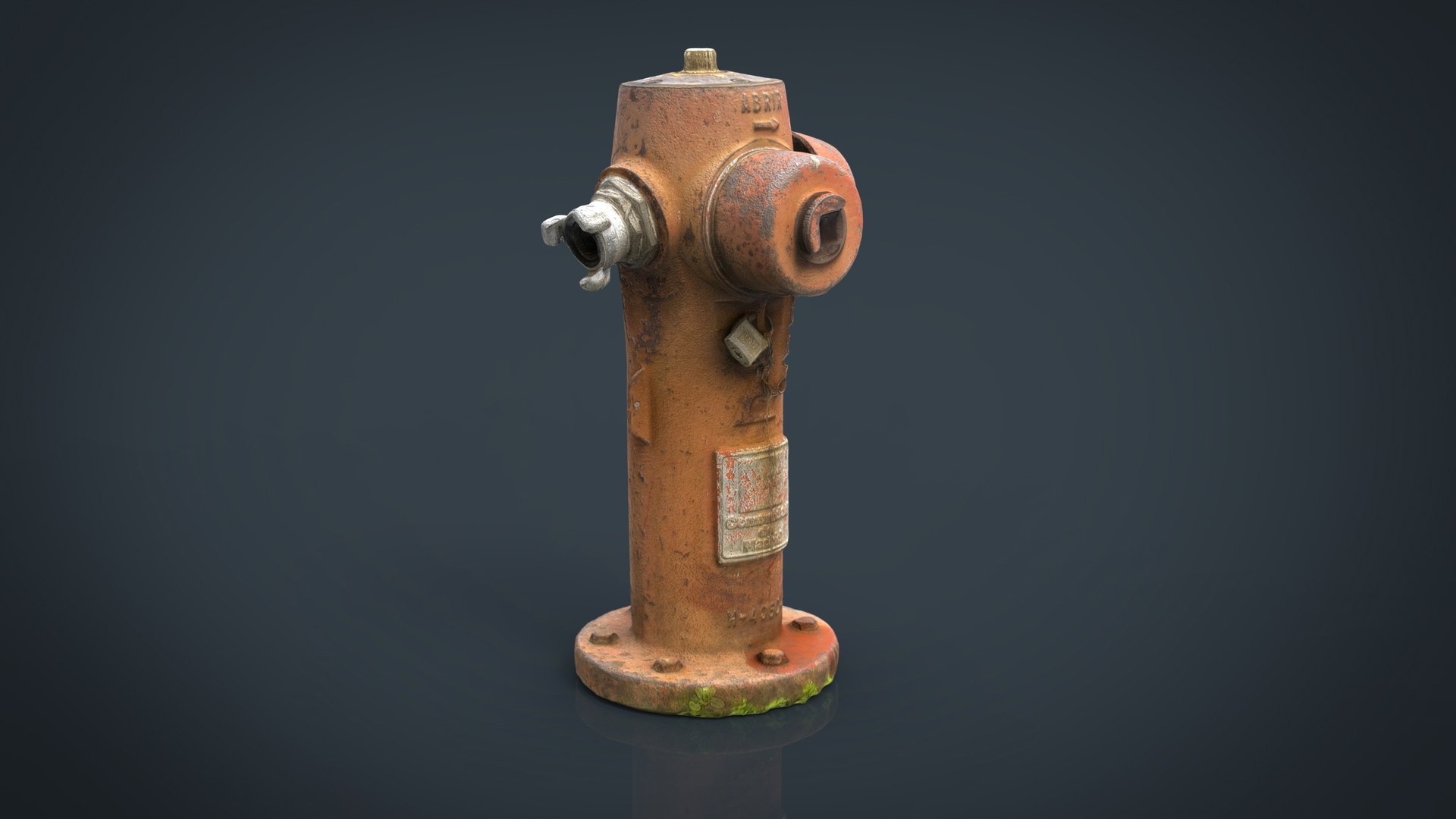 3d Realistic Hydrant Model