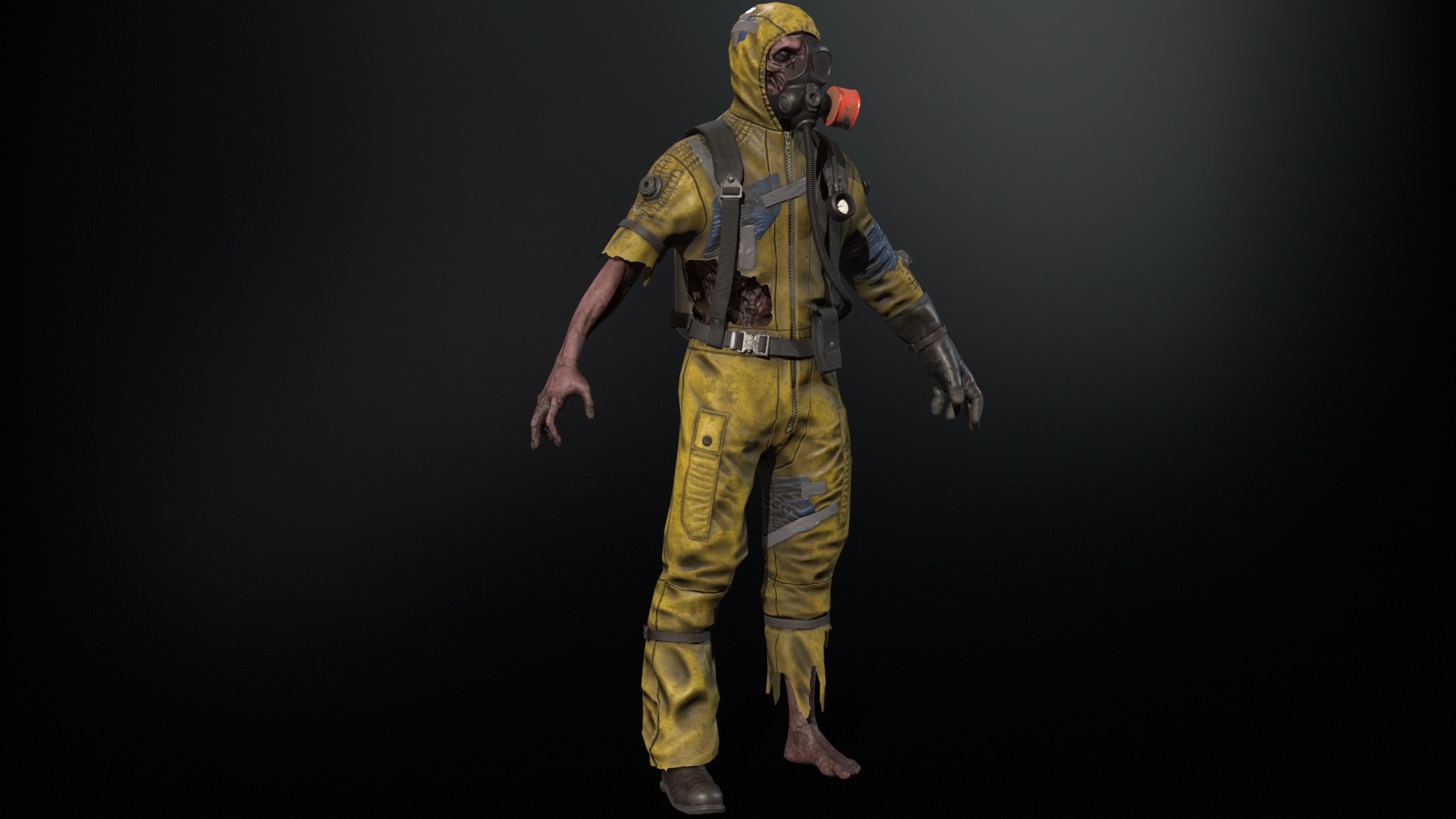 UrbanZombie4 3D - TurboSquid 2038687